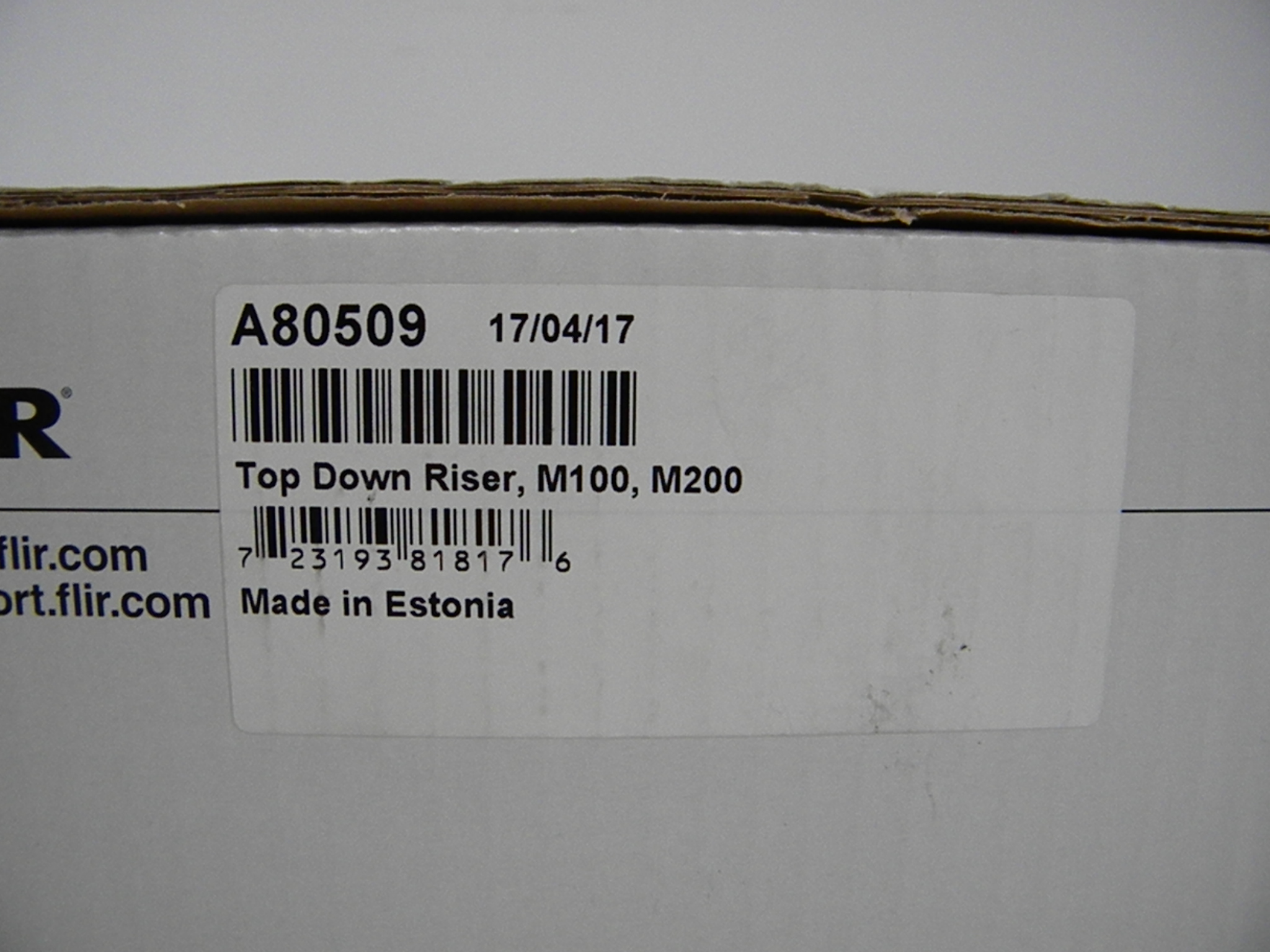 FLIR Top Down Riser for M100 & M200 Series Thermal Imaging Cameras ...