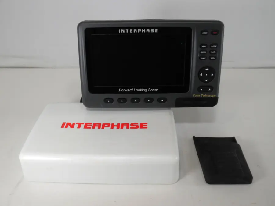 Interphase Color Twinscope Forward Looking Sonar Echoscan Series (Power ...