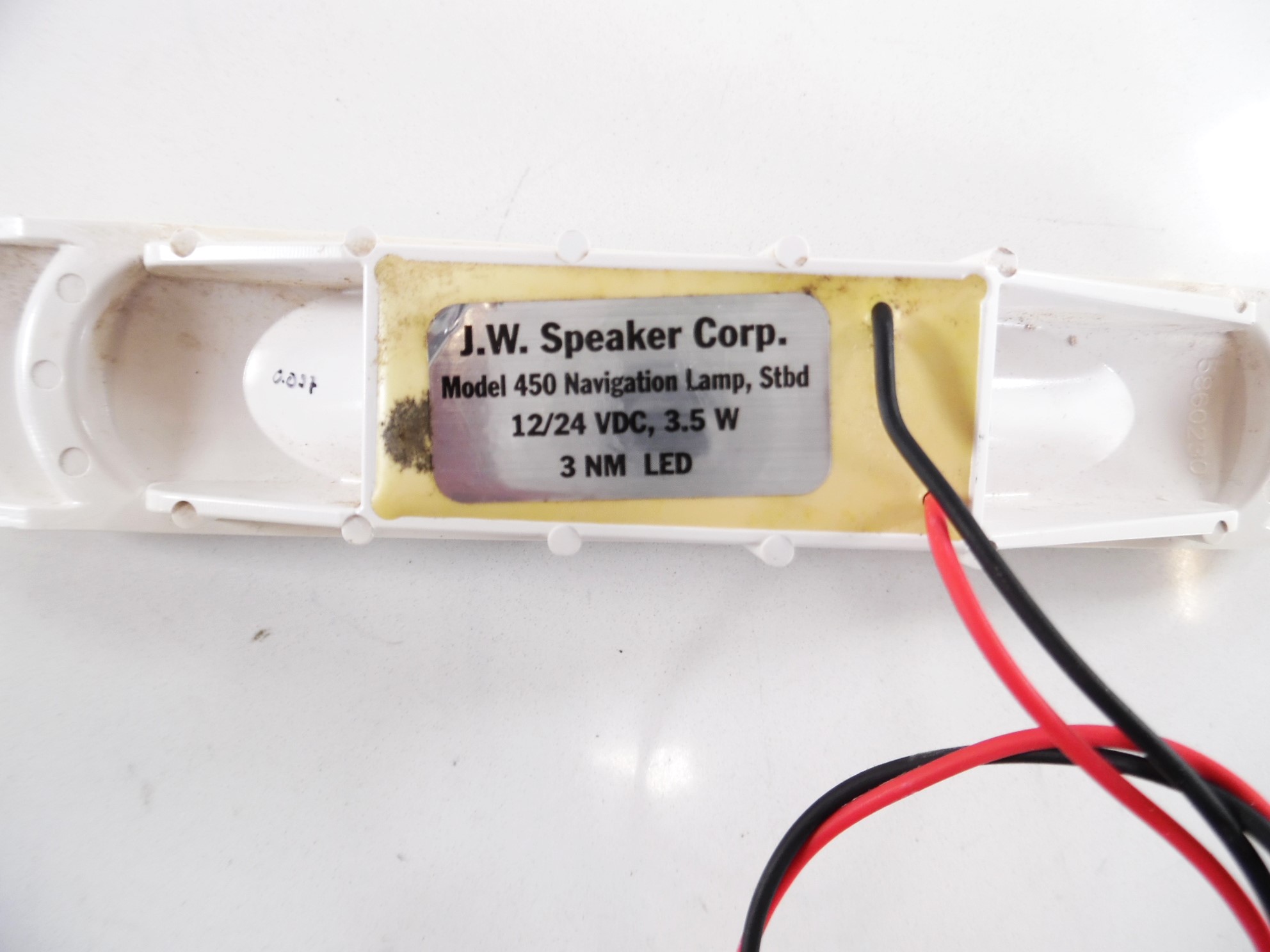 J.W. Speaker Model 450 LED Navigation Light Set~Port, Stbd, Stern ...