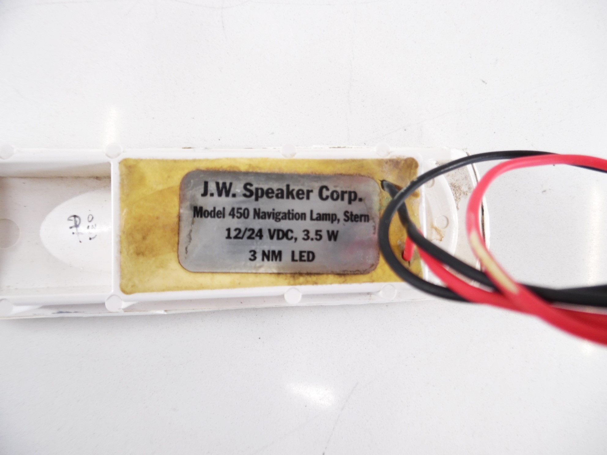 J.W. Speaker Model 450 LED Navigation Light Set~Port, Stbd, Stern ...