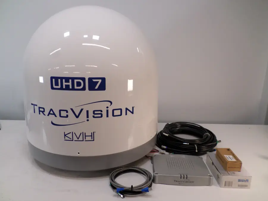 KVH TracVision UHD7 Complete 24" System for DirectTV, Working - Fully ...