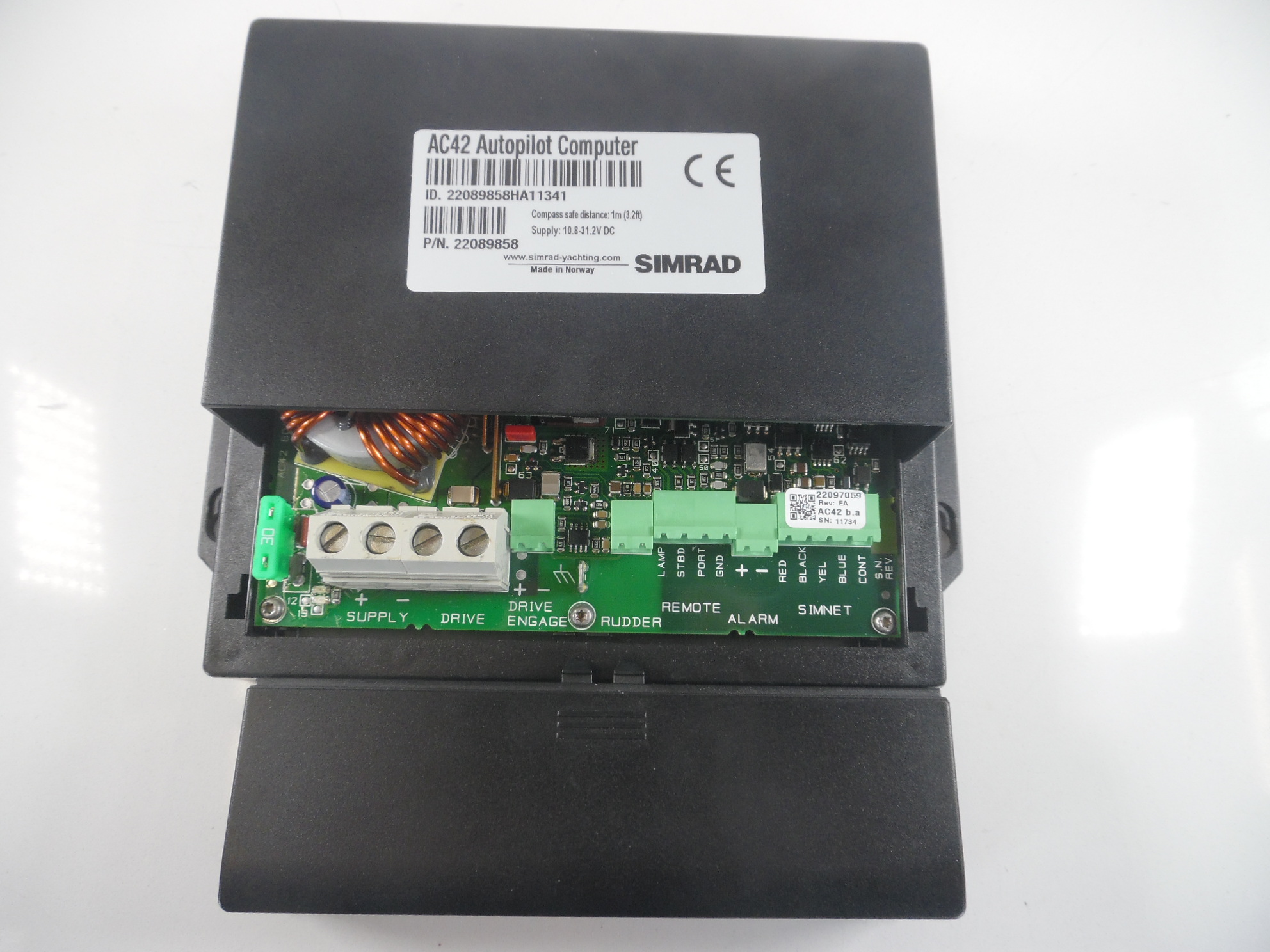 Simrad AC42 Autopilot Computer 22089858 For AP24/AP28 Tested+Updated ...