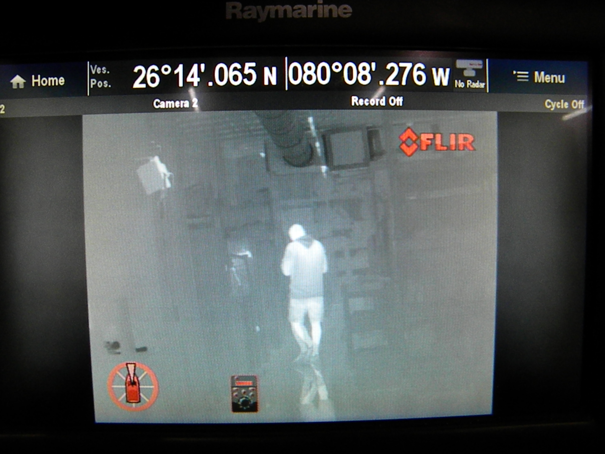 Raymarine FLIR T-Series T450 Dual Payload Thermal Imaging Camera ...