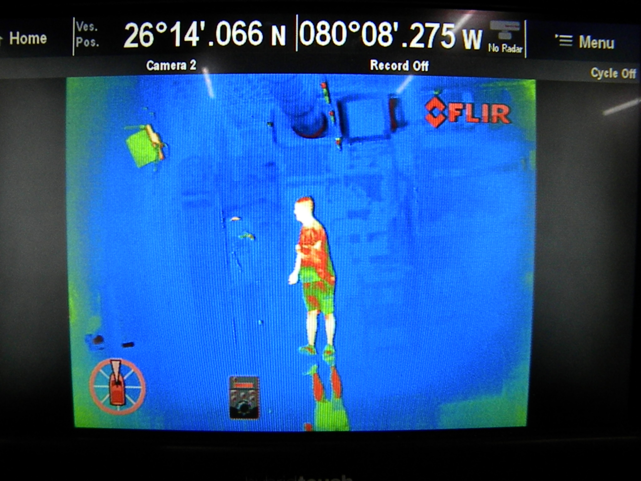 Raymarine FLIR T-Series T450 Dual Payload Thermal Imaging Camera ...