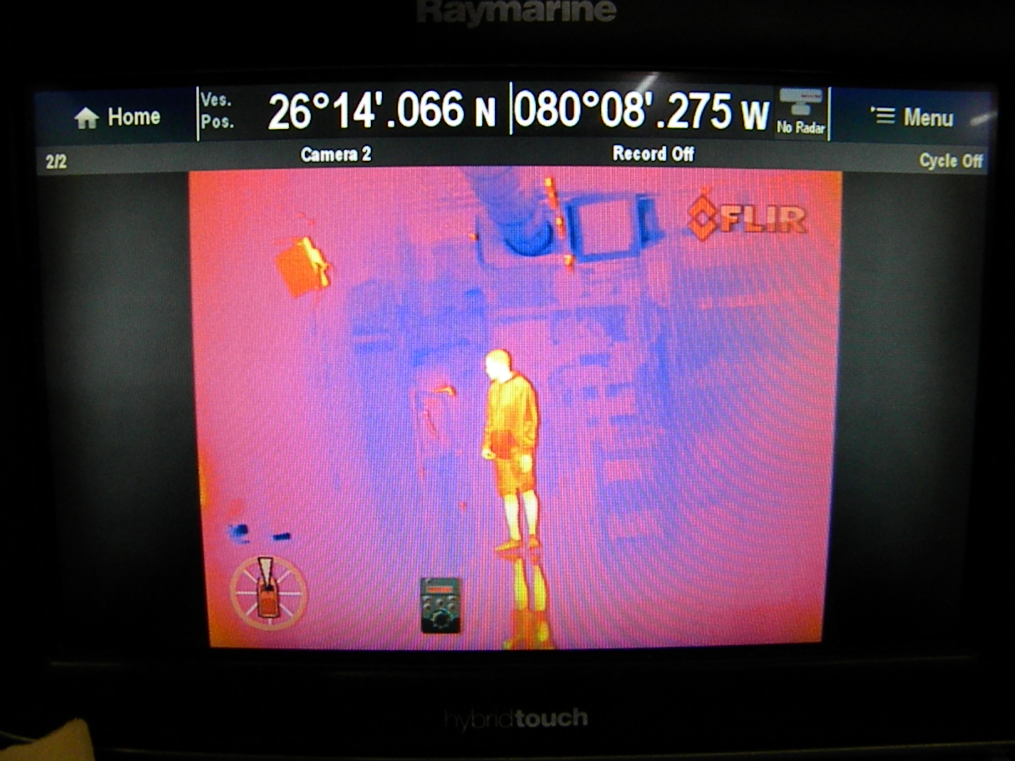 Raymarine FLIR T-Series T450 Dual Payload Thermal Imaging Camera ...