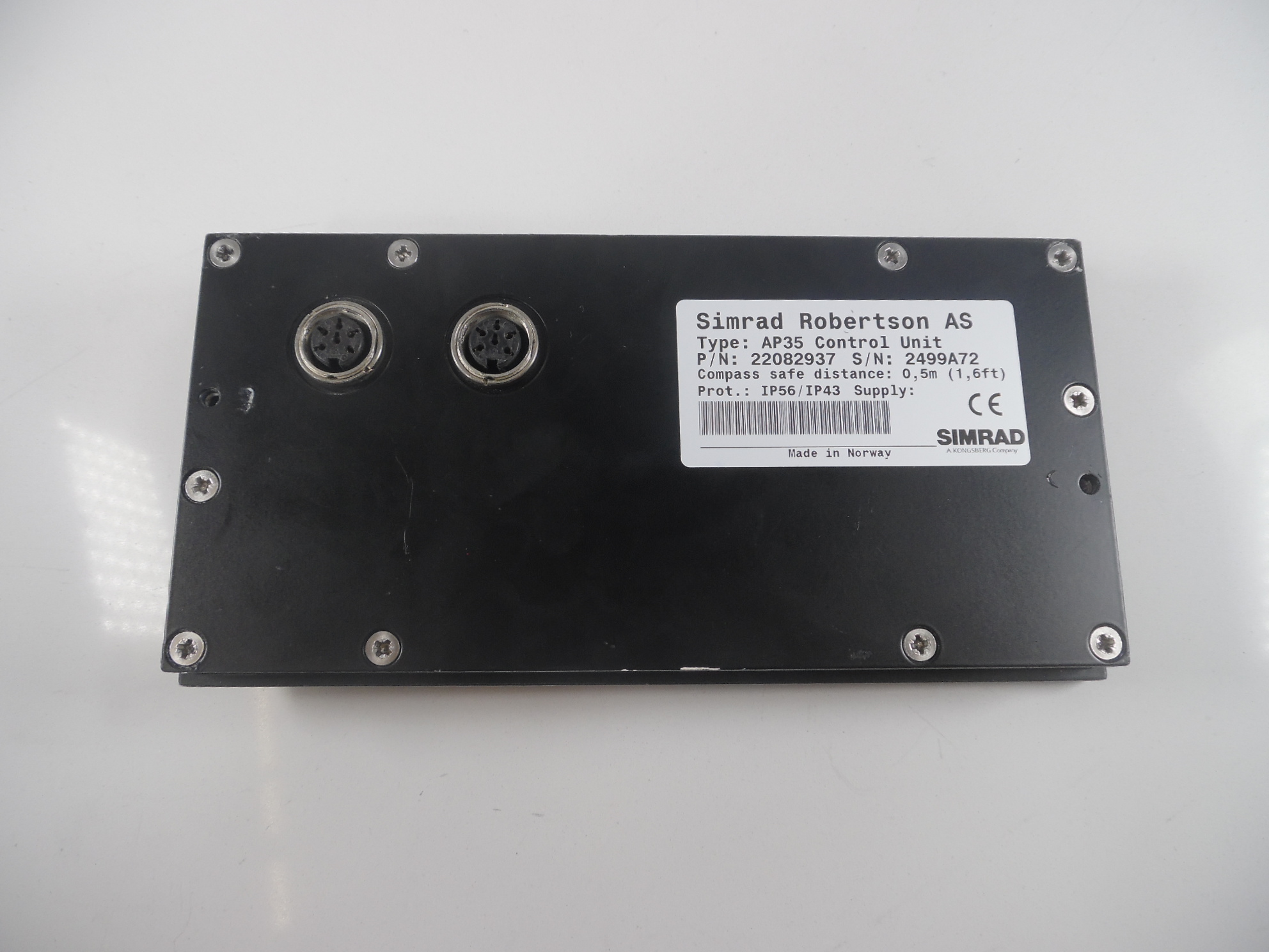 Simrad AP35 2208937 Boat Autopilot Control Head - Max Marine Electronics