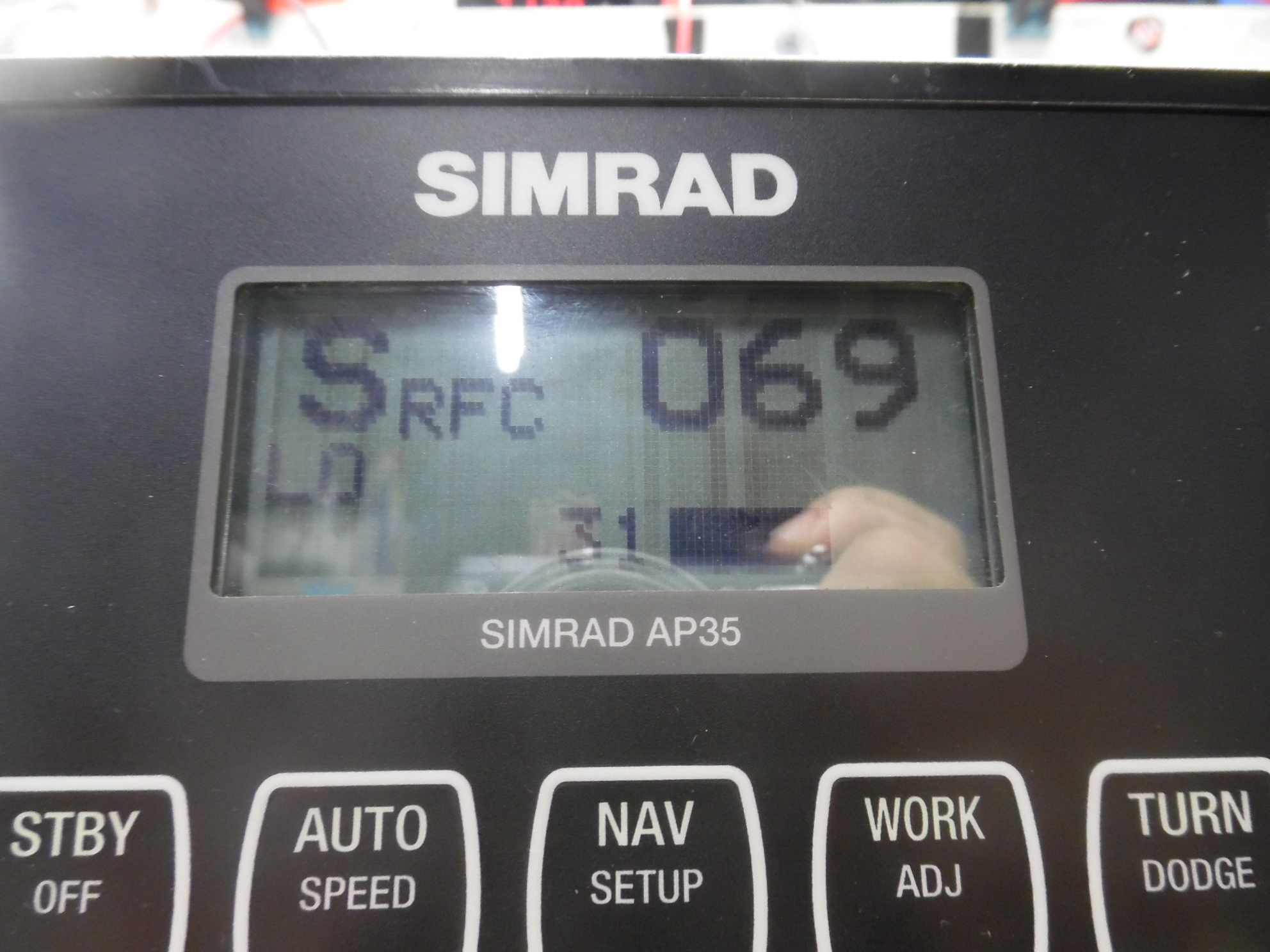 Simrad AP35 2208937 Boat Autopilot Control Head - Max Marine Electronics