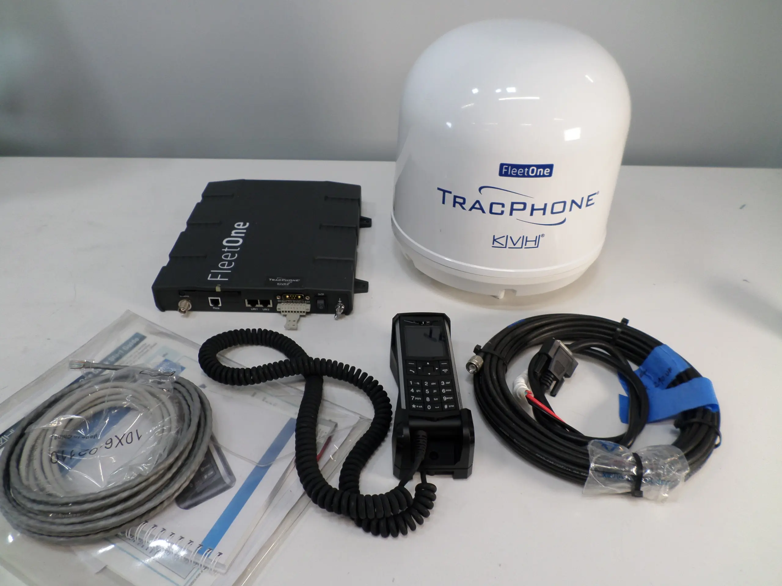 KVH Tracphone Fleet One Broadband Complete System - Fully Tested - Good ...