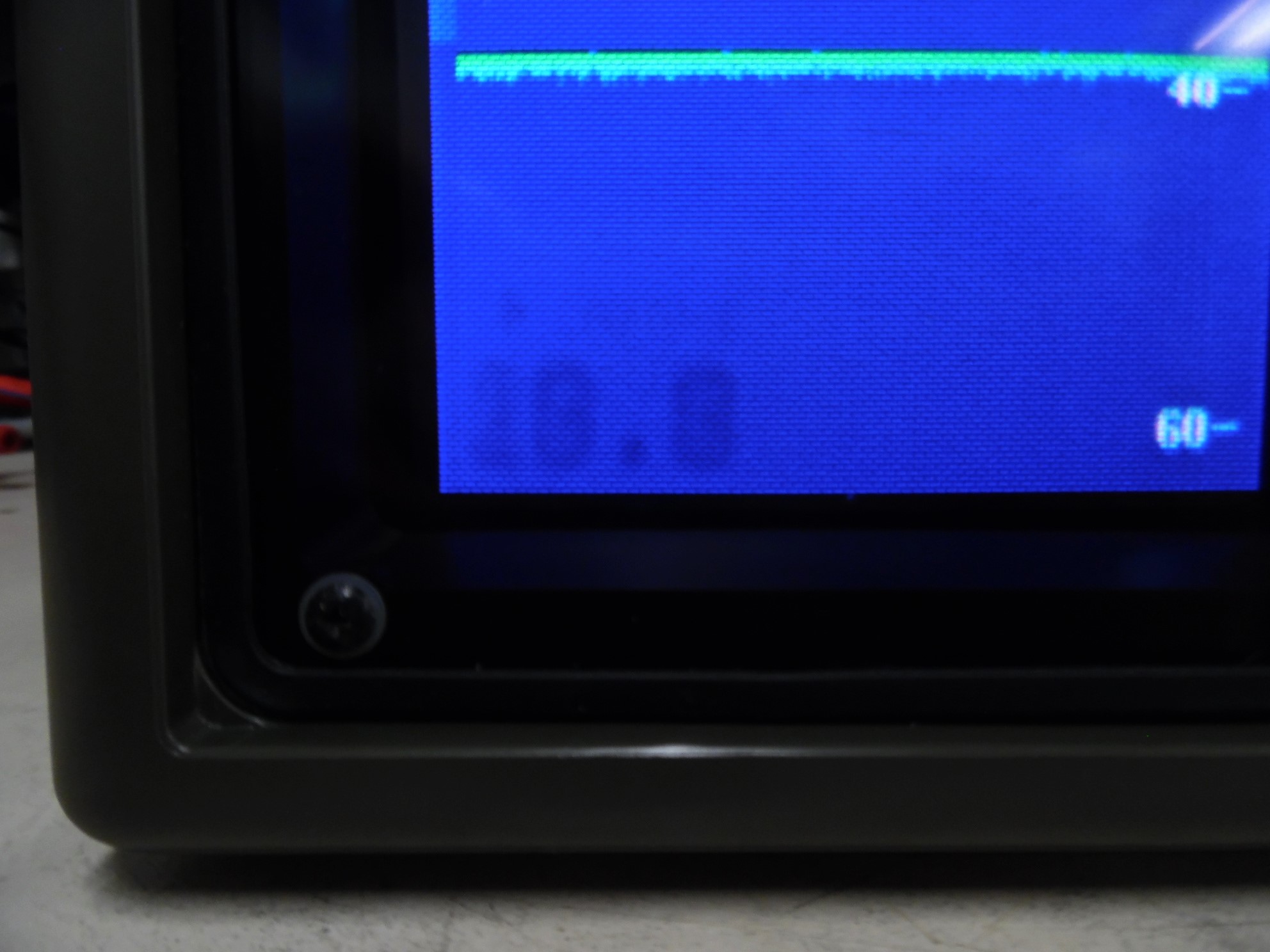 Furuno FCV-667 Color Video Sounder 50/200kHz w/Power Cable, Knobs~Bench ...