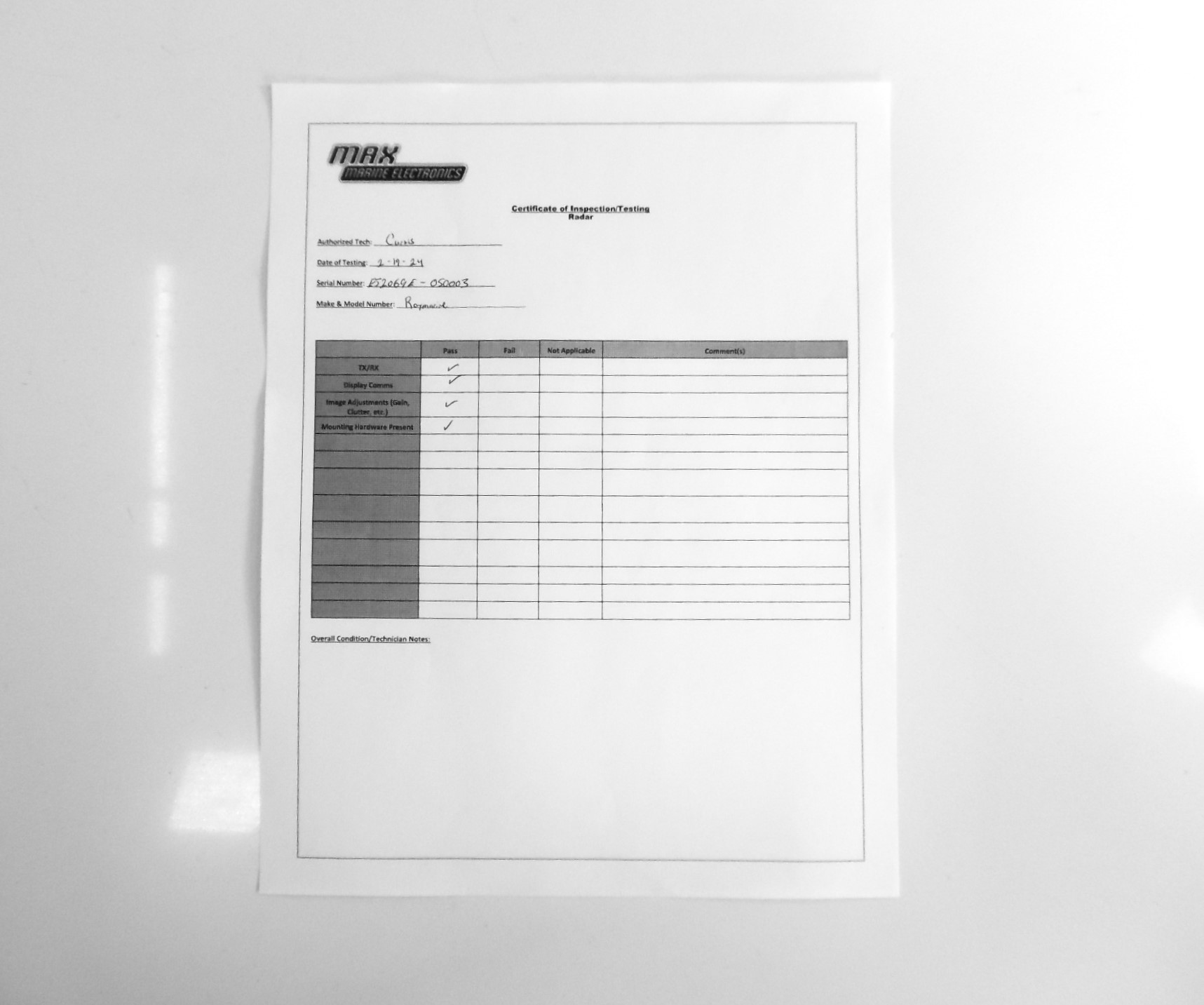 Raymarine 4kw 48" HD Color Digital Open Array Radar System*LOW HOURS ...