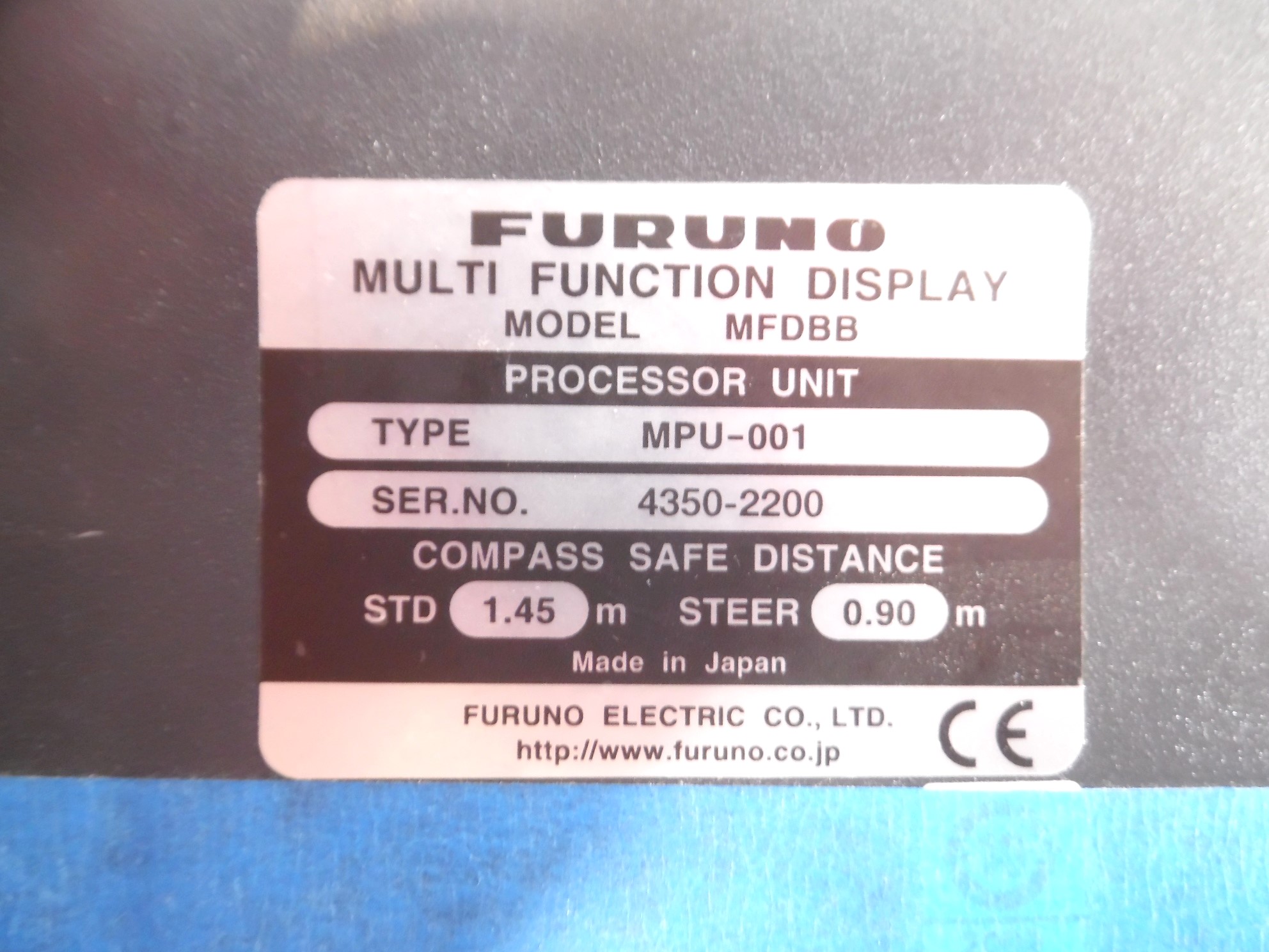 Furuno - MPU-001 Navnet 3D Black Box Processor - MFDBB - Bench Tested ...