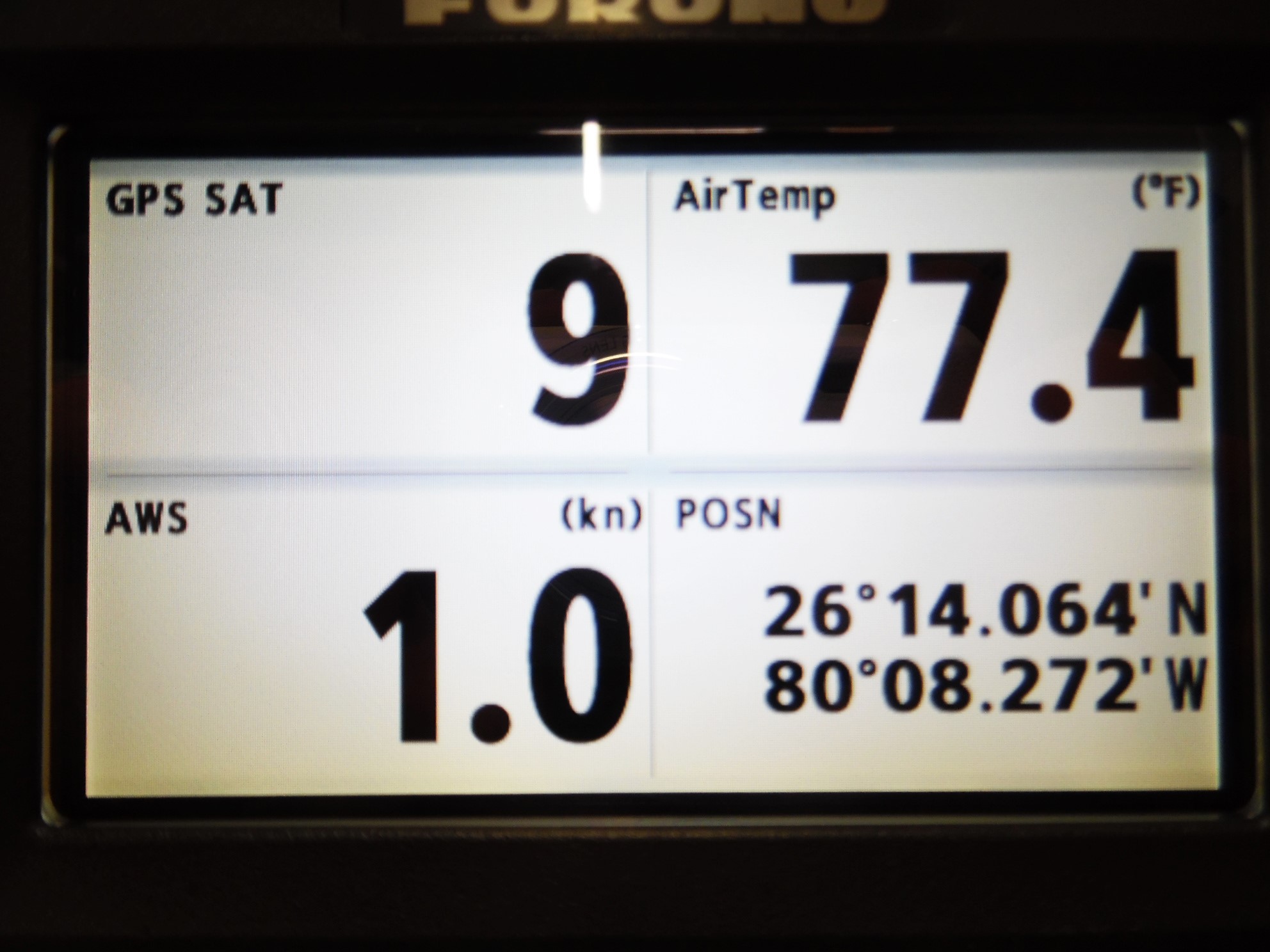 Furuno RD-33 Navigational Data Organizer N2K Display~*Bench-Tested ...