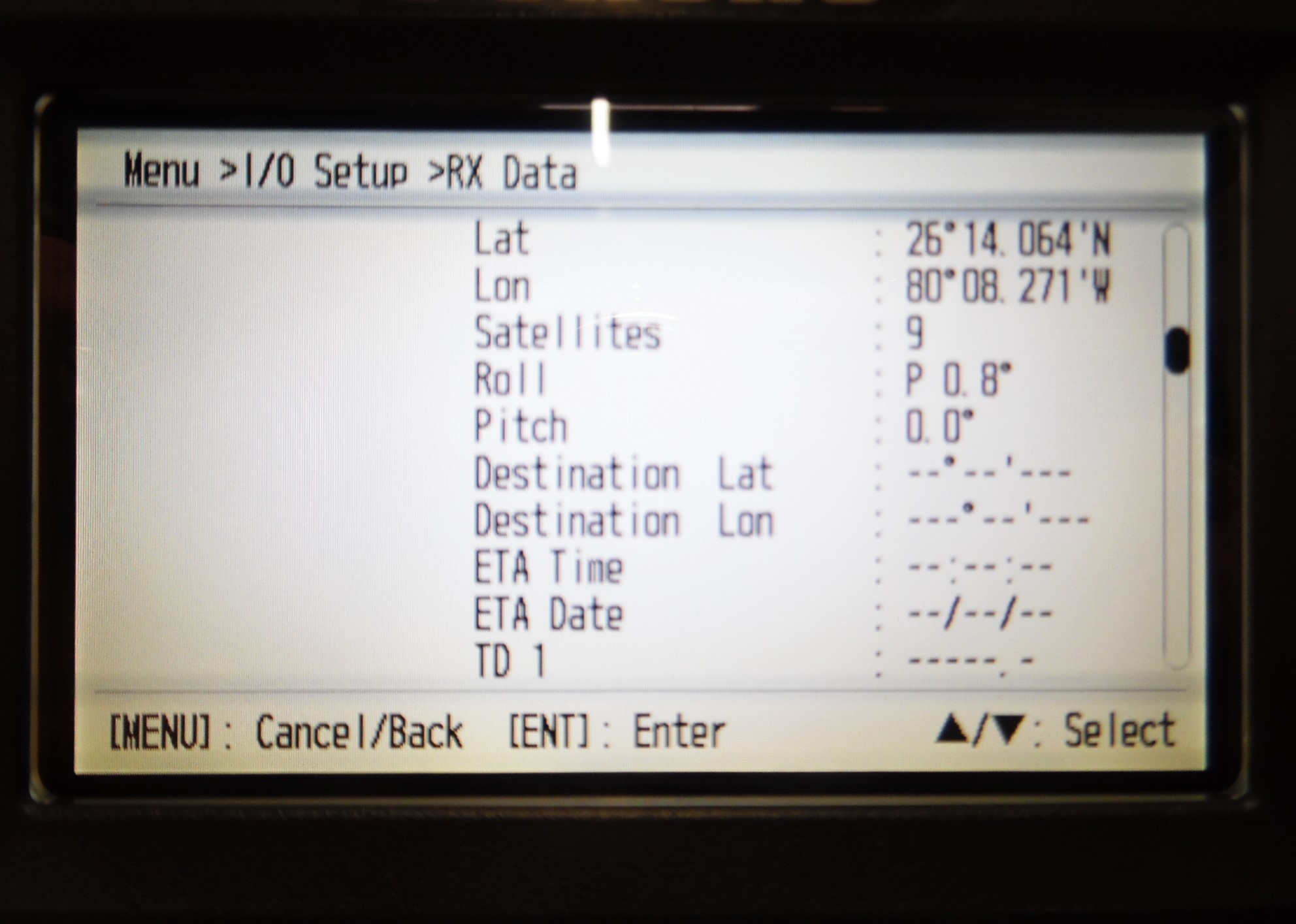 Furuno RD-33 Navigational Data Organizer N2K Display~*Bench-Tested ...
