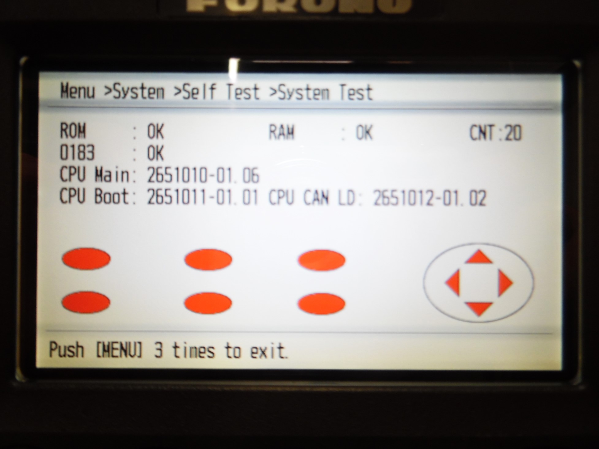 Furuno RD-33 Navigational Data Organizer N2K Display~*Bench-Tested ...