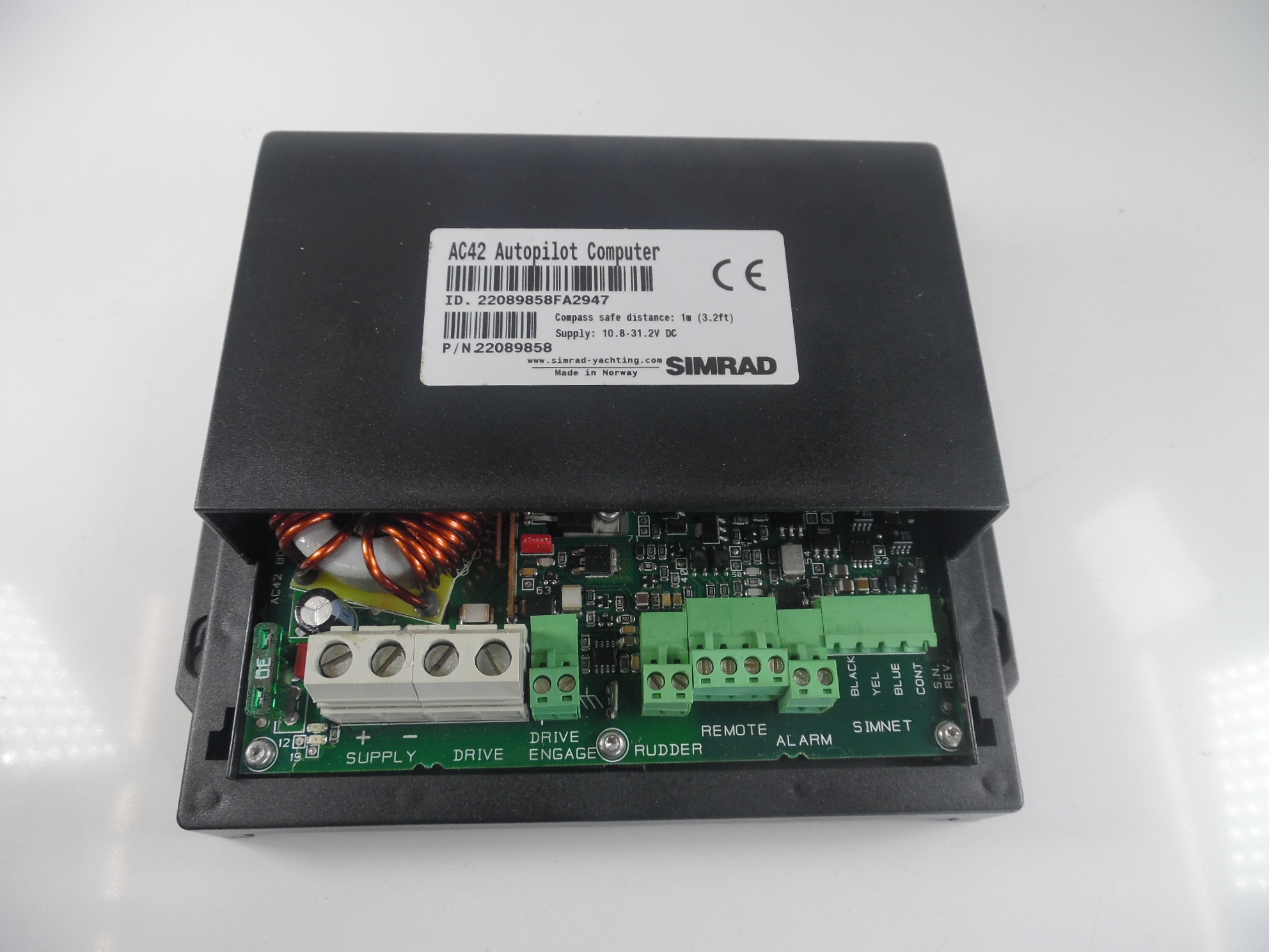 Simrad AC42 Autopilot Computer 22089858 Simnet - Max Marine Electronics