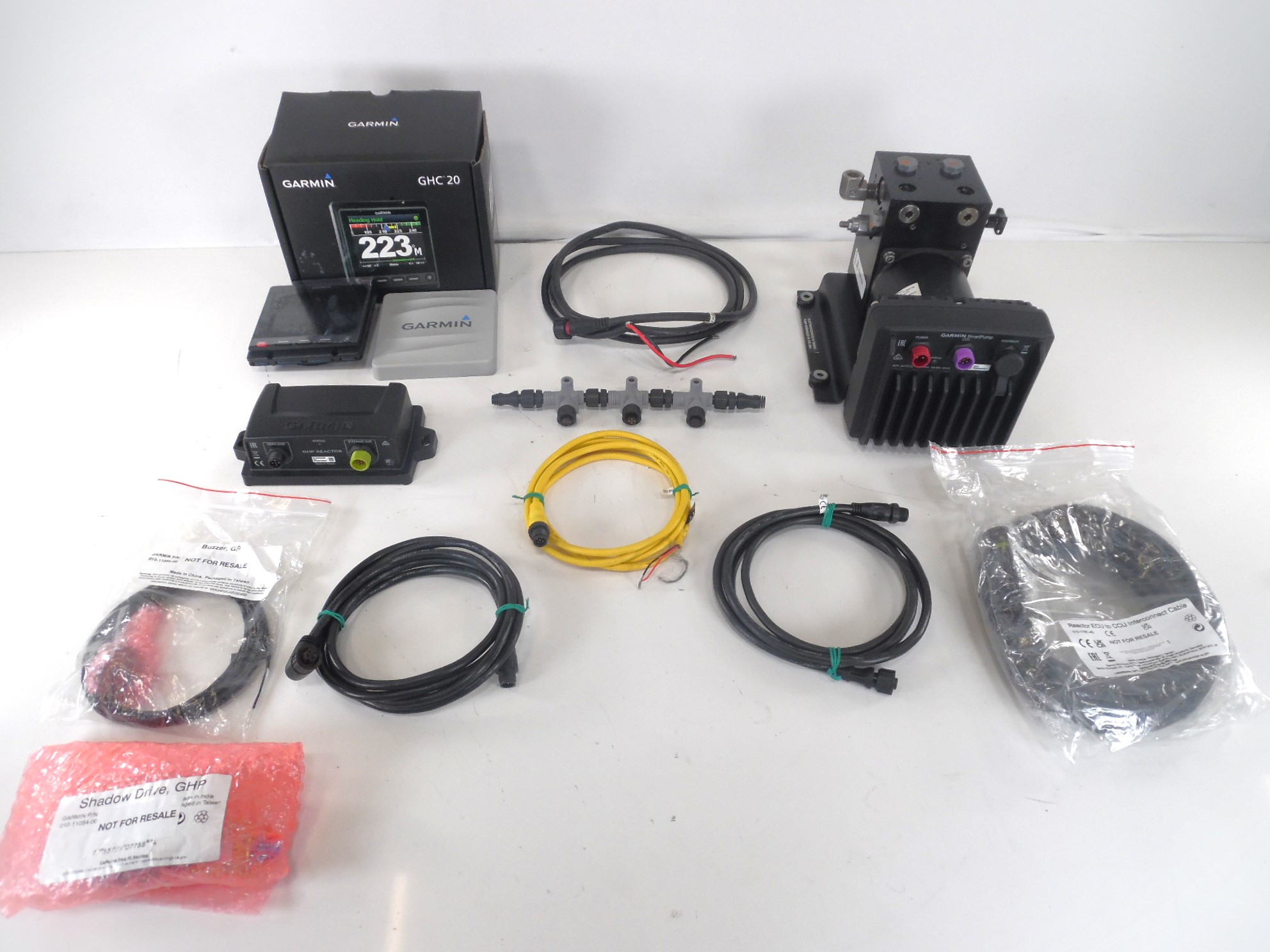 Garmin GHC 20 GHP Reactor Hydraulic Autopilot Corepack W/SmartPump V1 ...