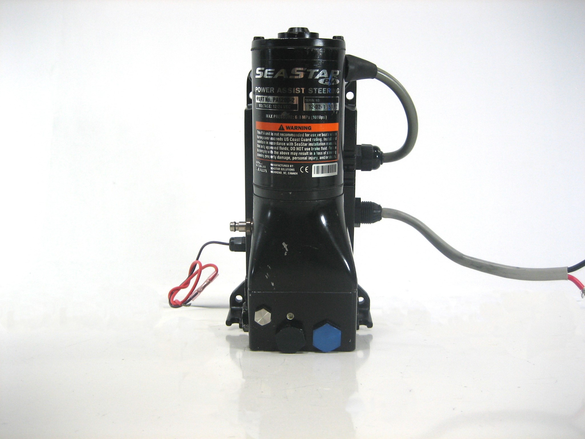 Seastar/PA1200-2/Power Assist Hydraulic Steering Pump - Max Marine ...