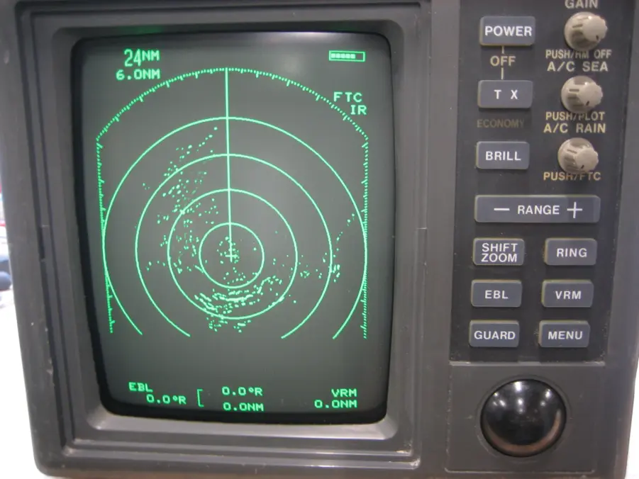 Furuno RDP-098 CRT Display for 1721, 1721MK2 Radar System - TESTED ...