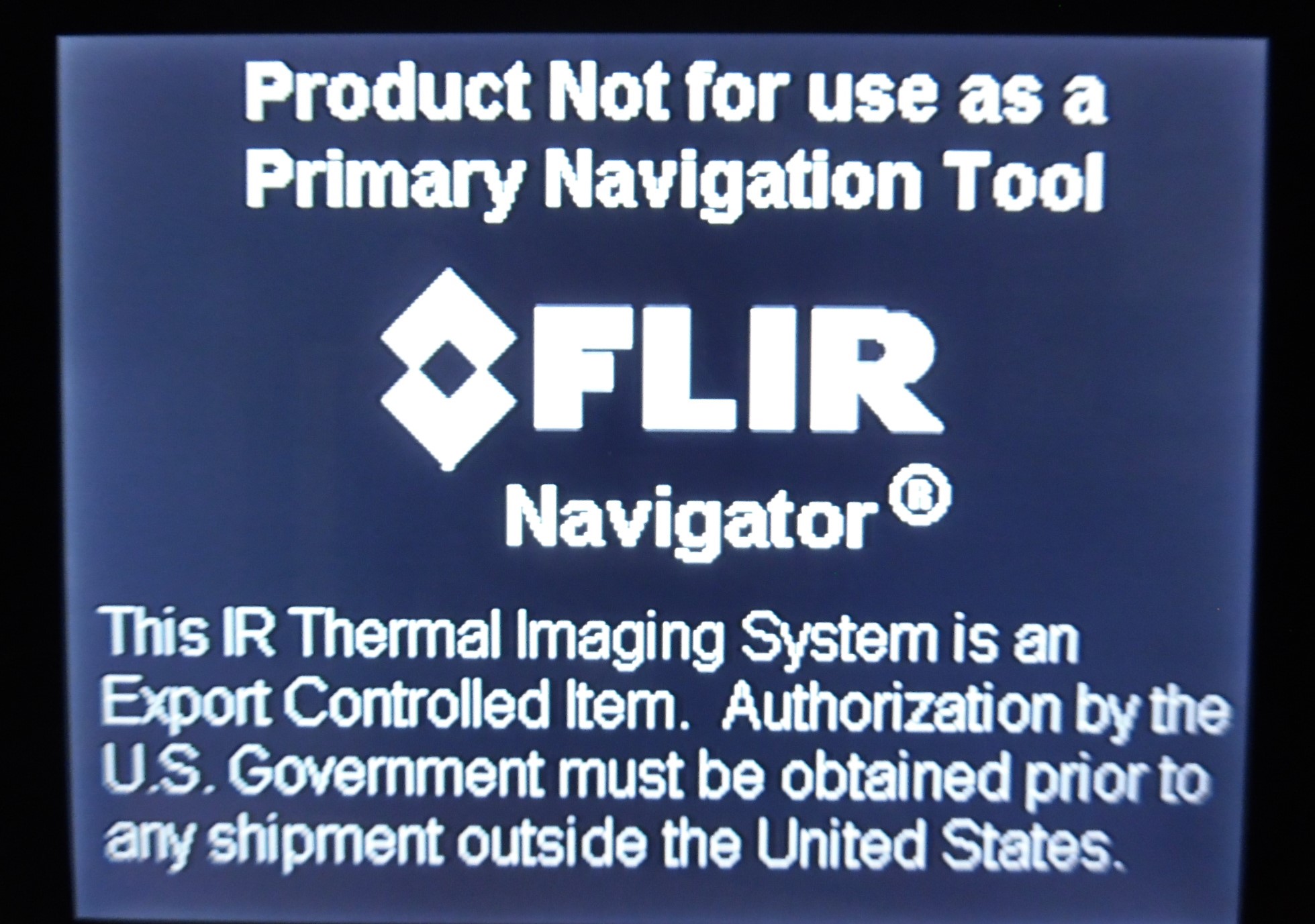 Flir Navigator II Thermal Imager Night Vision Infrared Camera Pan Tilt ...