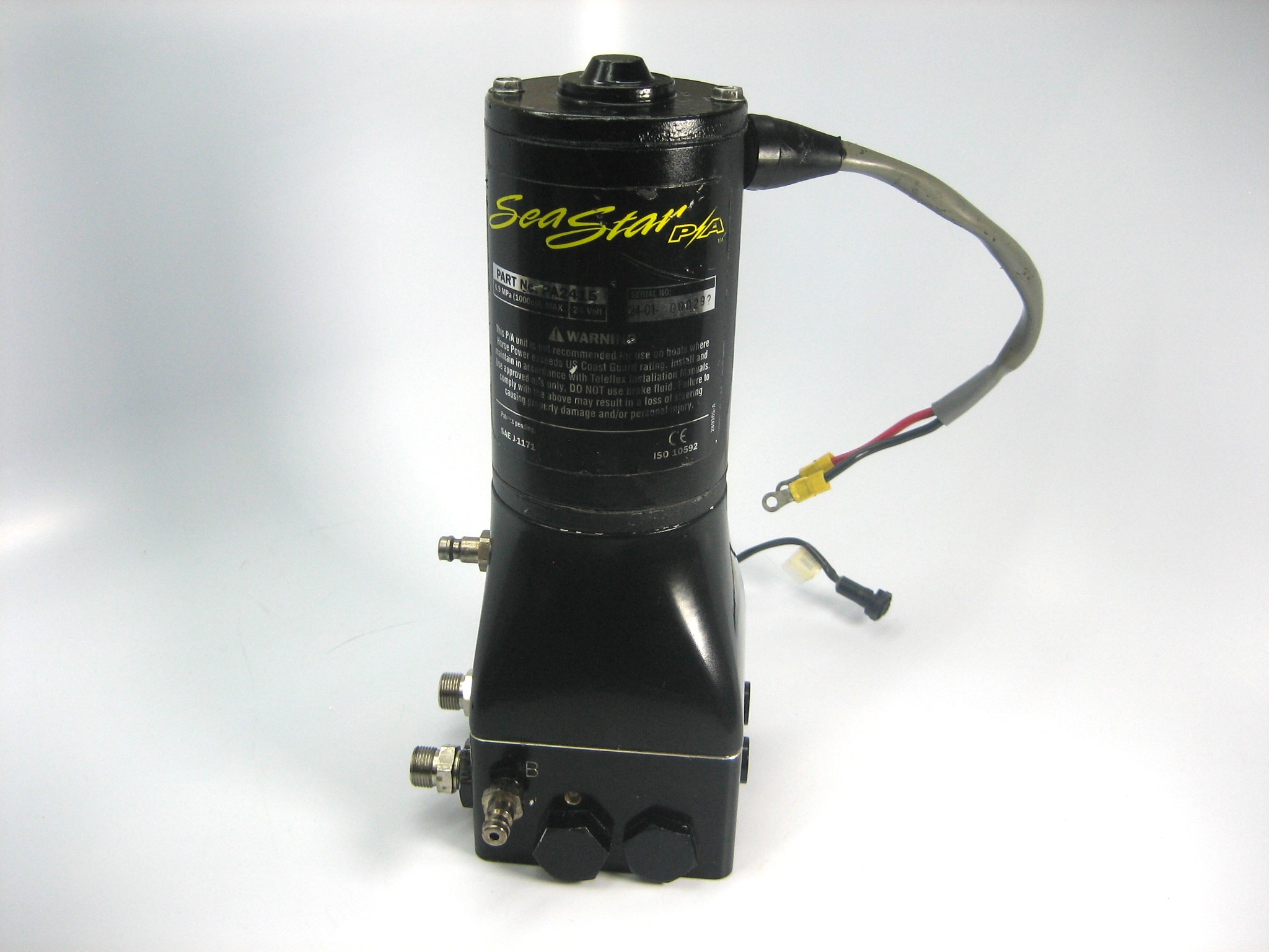 Seastar/PA2415 Power Assist Motor And Pump Only 24VDC Only - Max Marine ...