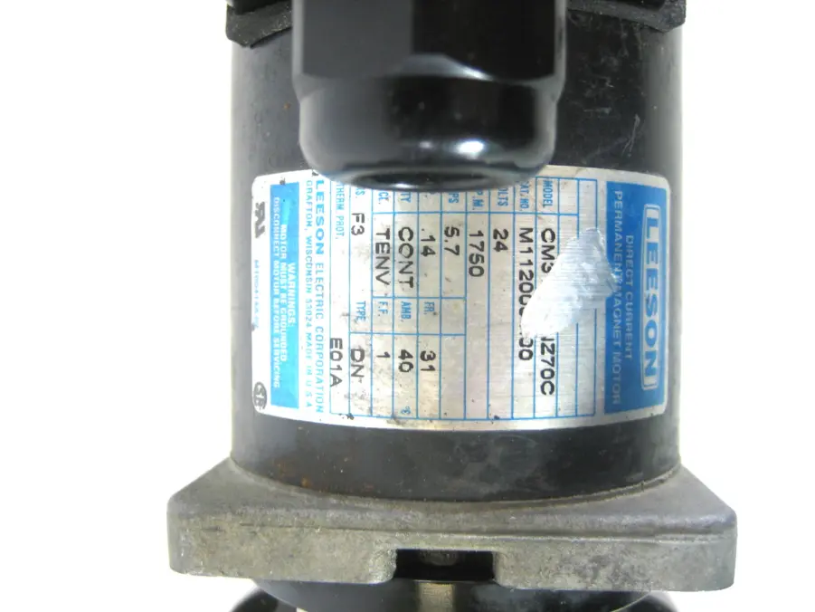 Leeson/M31D18NZ70C/24VDC Marine Autopilot Reversible Hydraulic Pump ...
