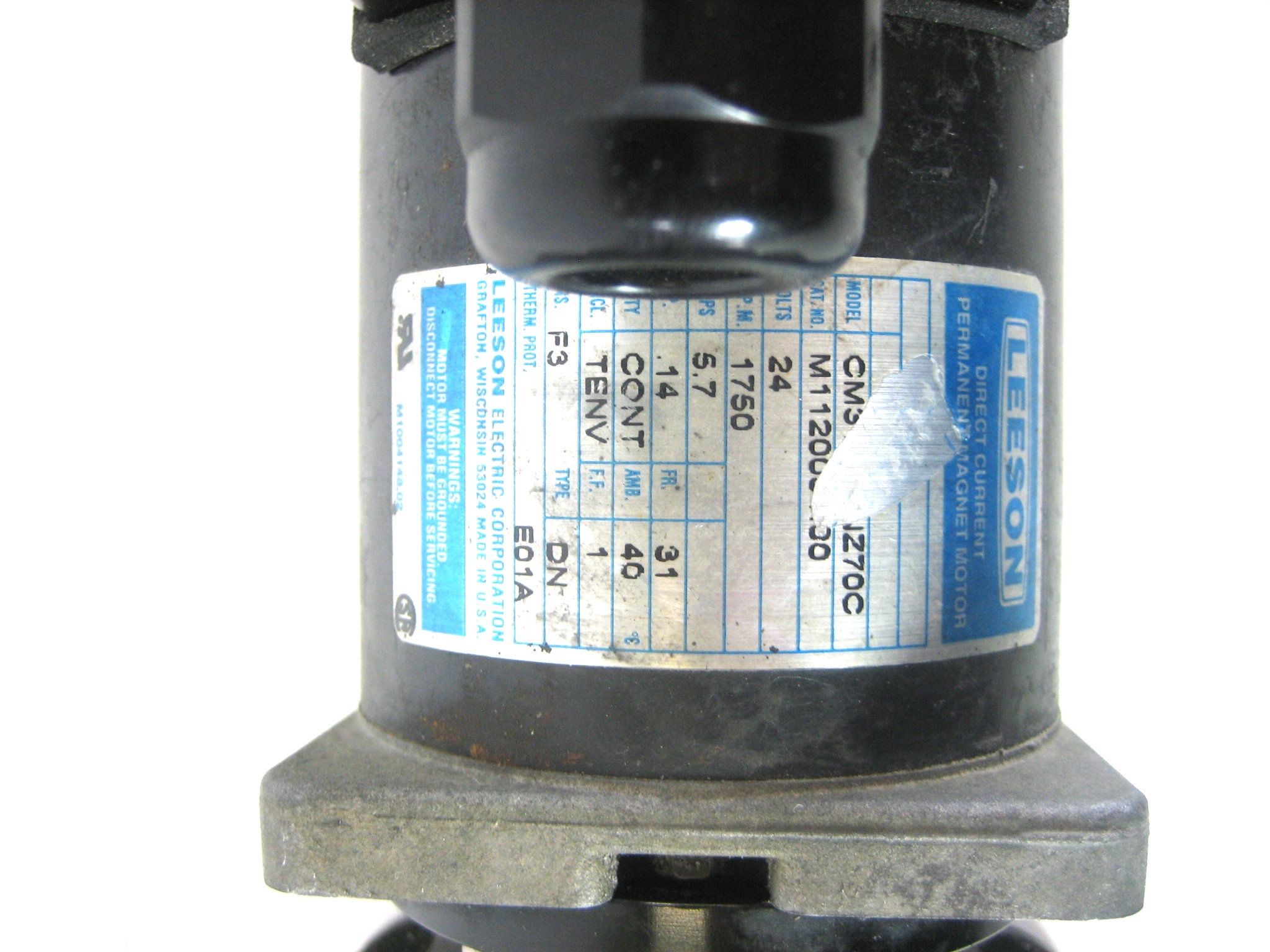 Leeson/M31D18NZ70C/24VDC Marine Autopilot Reversible Hydraulic Pump ...