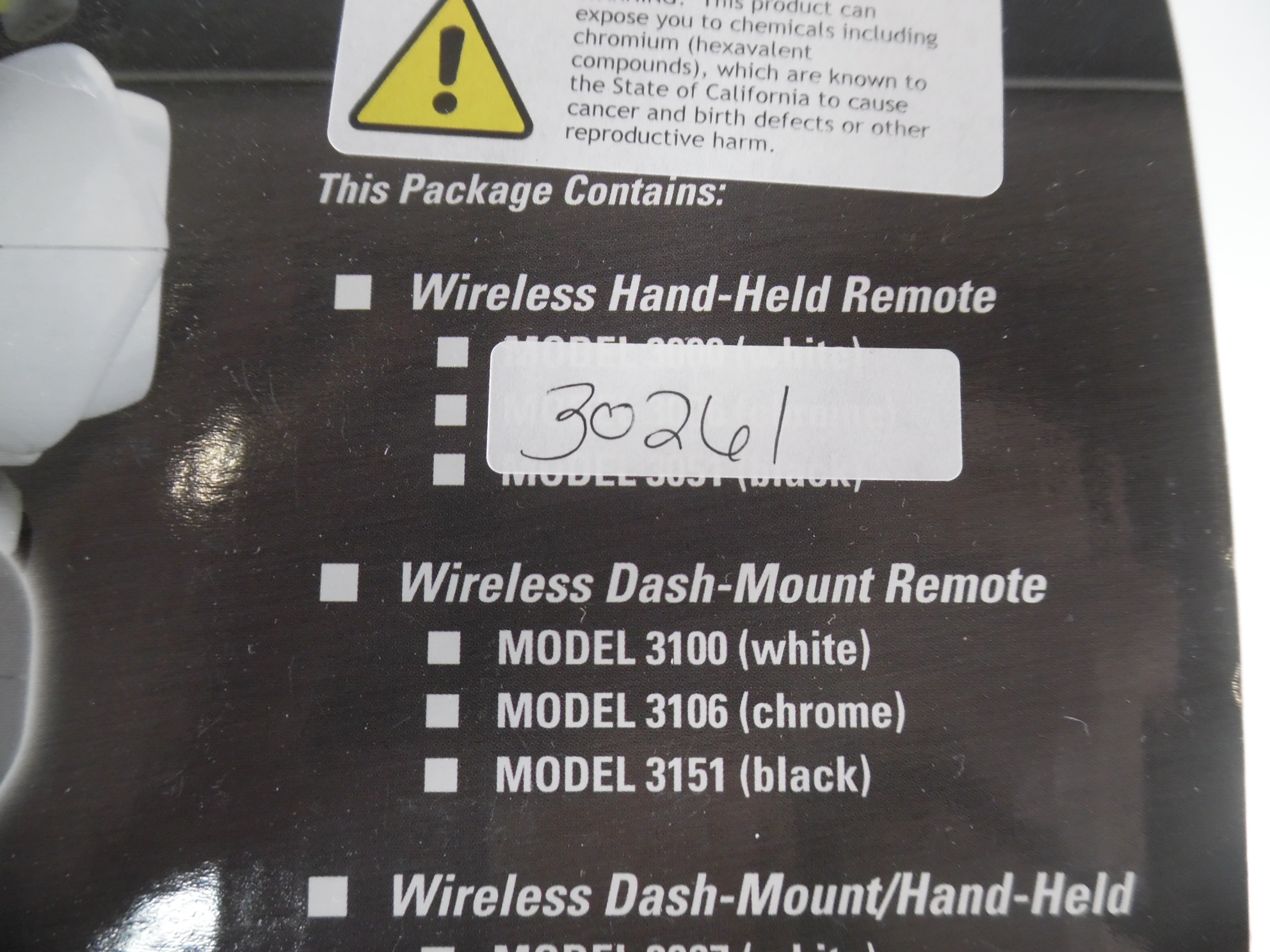 GoLight 30261 Chrome Stryker HID Permanent Mount Hard Wired Dash Remote ...