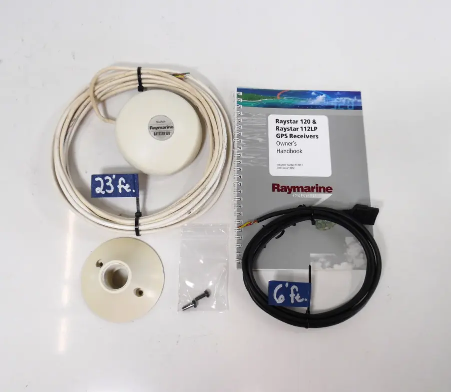 Raymarine Raystar 120 GPS Antenna f/ SeaTalk with Pole Mount Kit ...