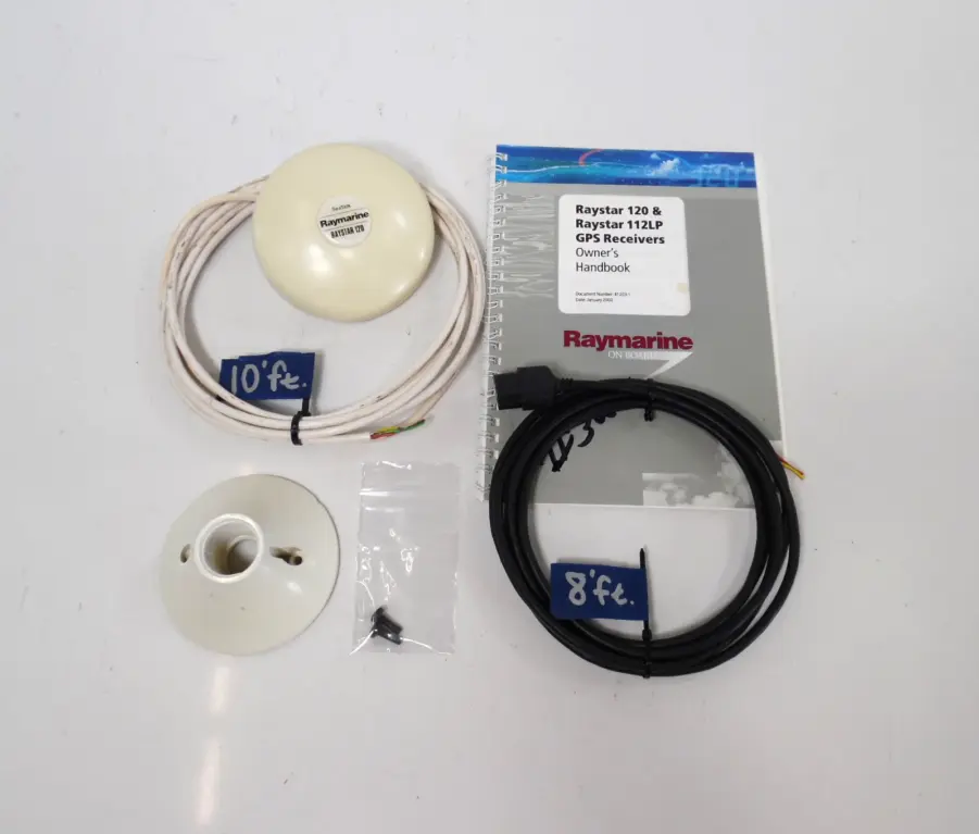 Raymarine Raystar 120 GPS Antenna for SeaTalk w/ Pole Mount Kit ...