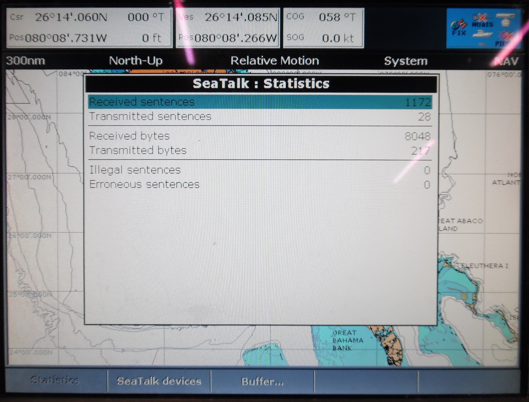 Raymarine Raystar 120 GPS Antenna for SeaTalk w/ Pole Mount Kit ...