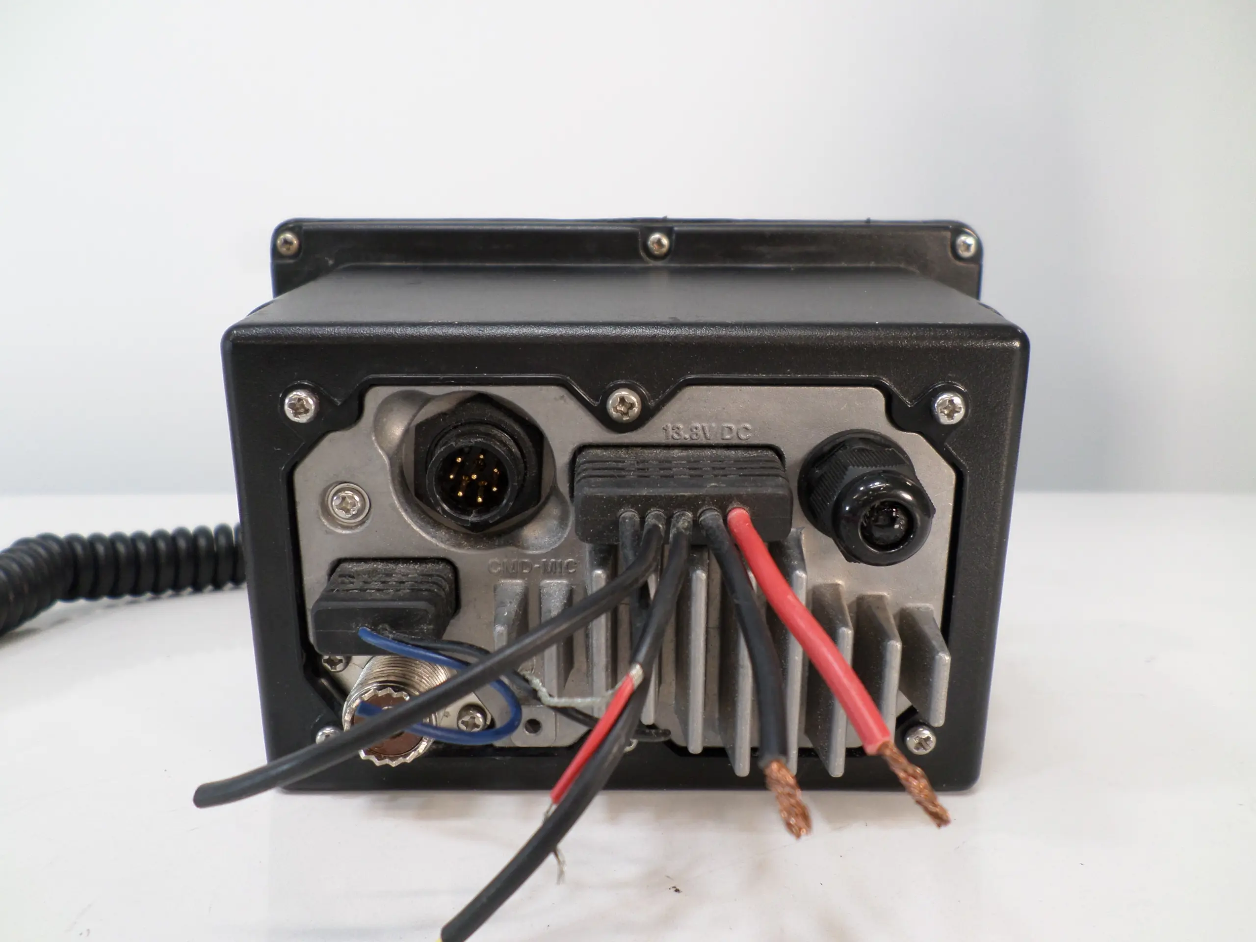 ICOM IC-M504 Marine DSC VHF Radio with Attached HM-126 Mic - Good ...