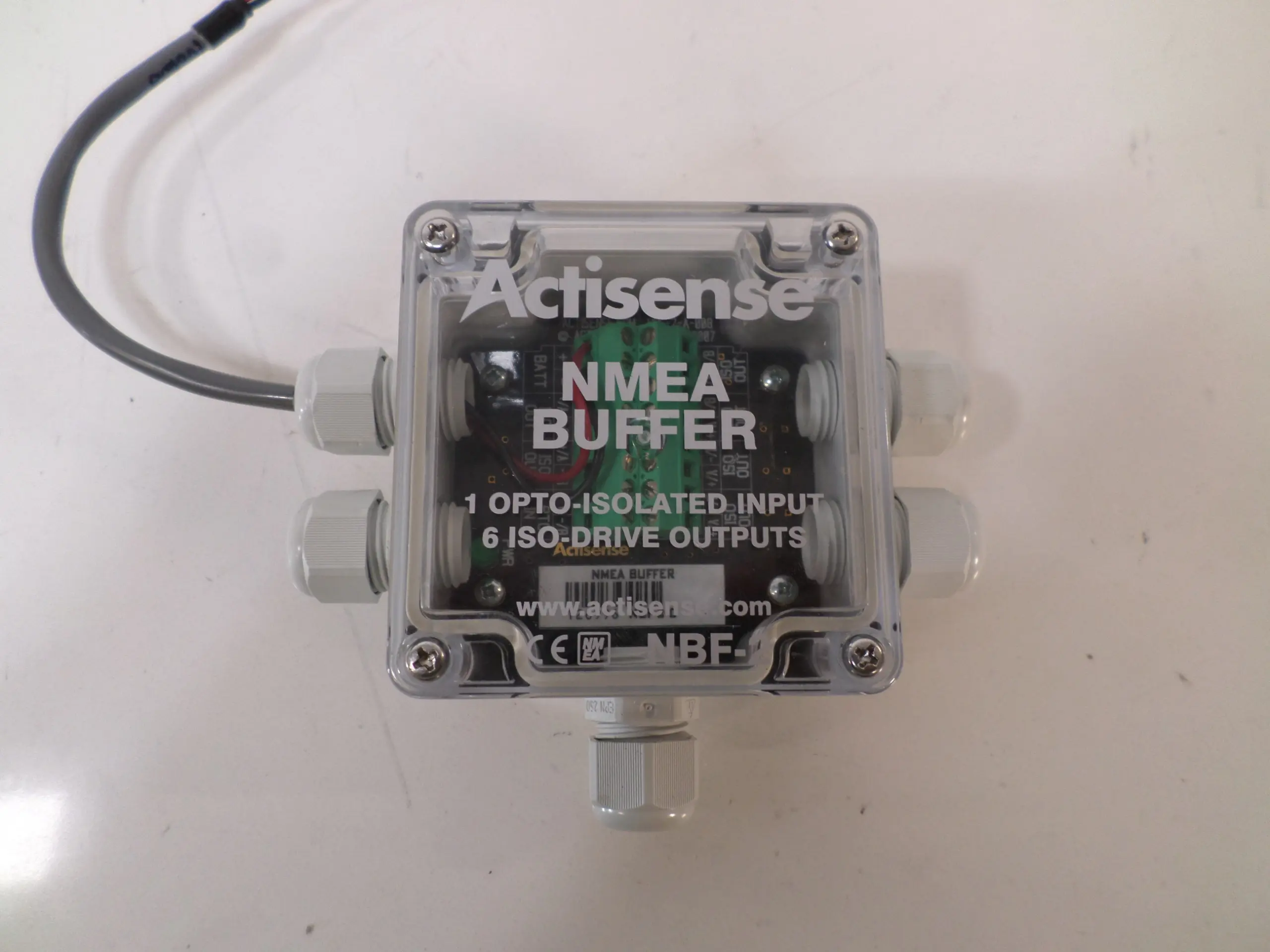 Actisense 6 Output Isolated NMEA 0183 Buffer/ Distribution Amplifier ...