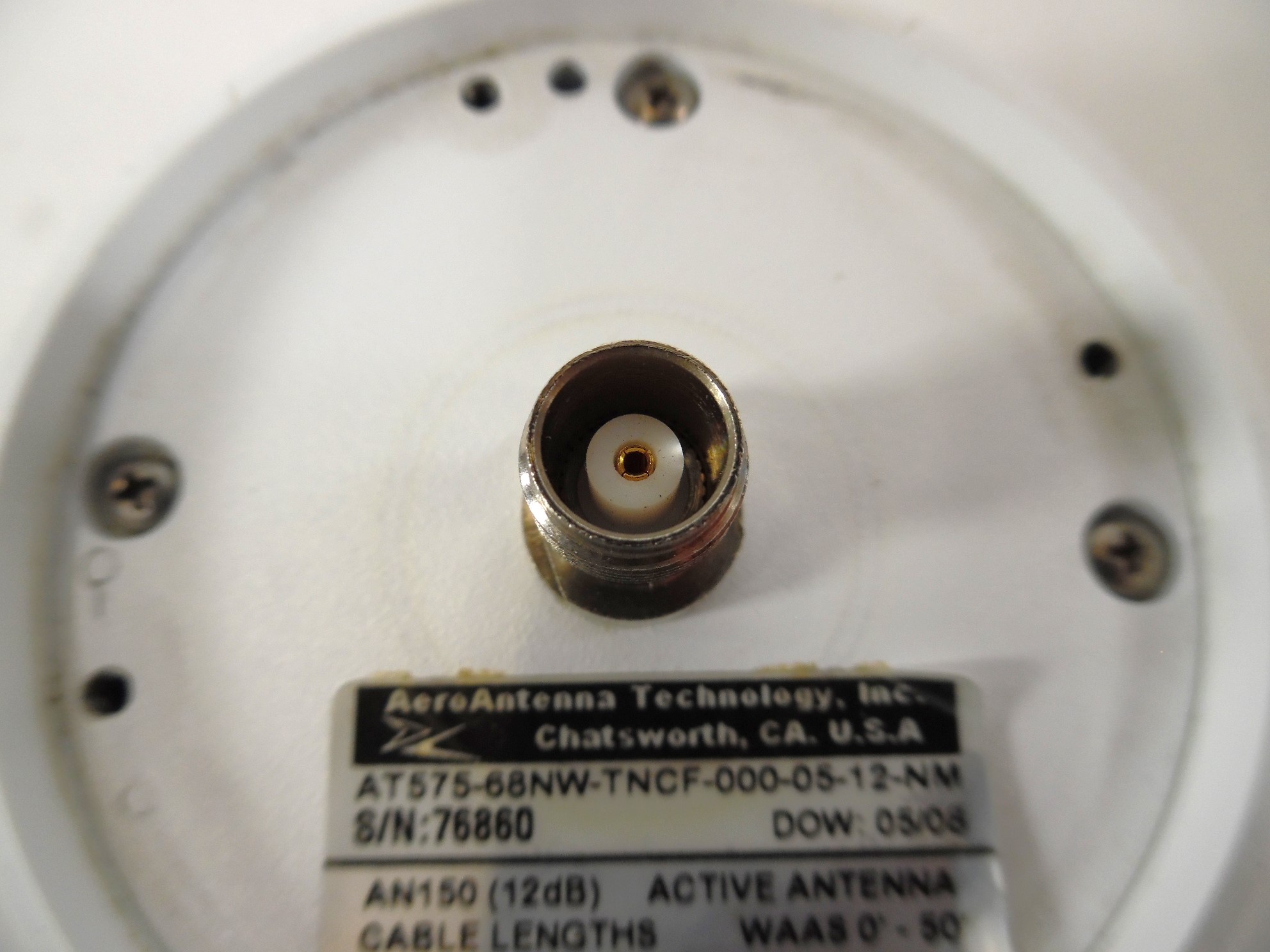 Northstar AN150 GPS Antenna 39ft CABLE (6000i/6100i/951/952x) Good ...