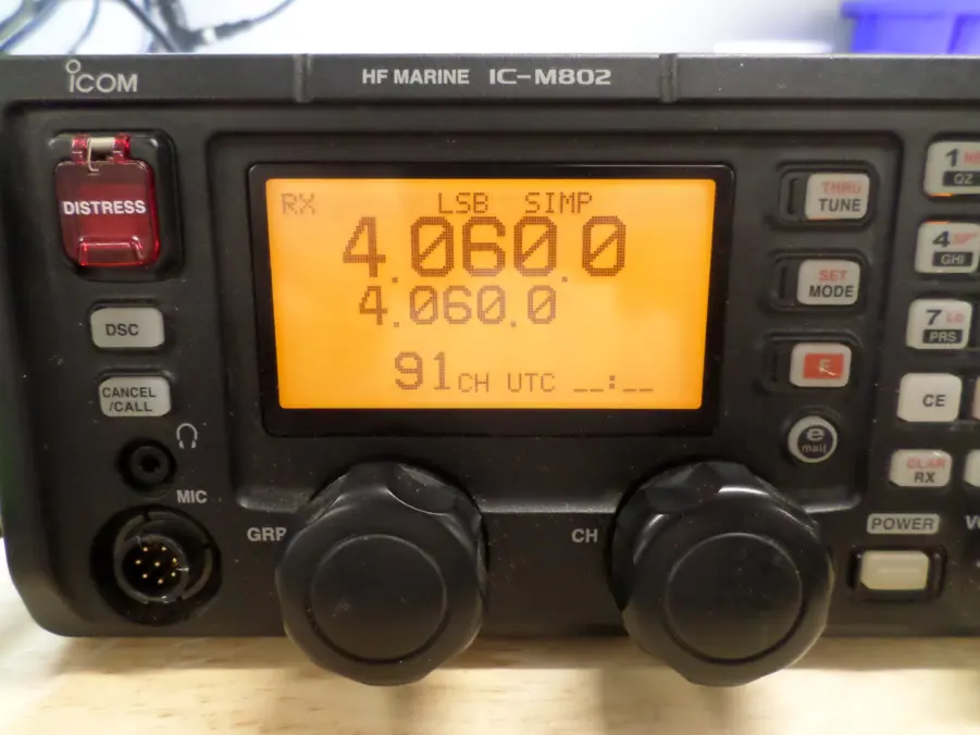 ICOM Control Unit RC-25 for IC-M802 SSB Single Sideband Marine Radio ...