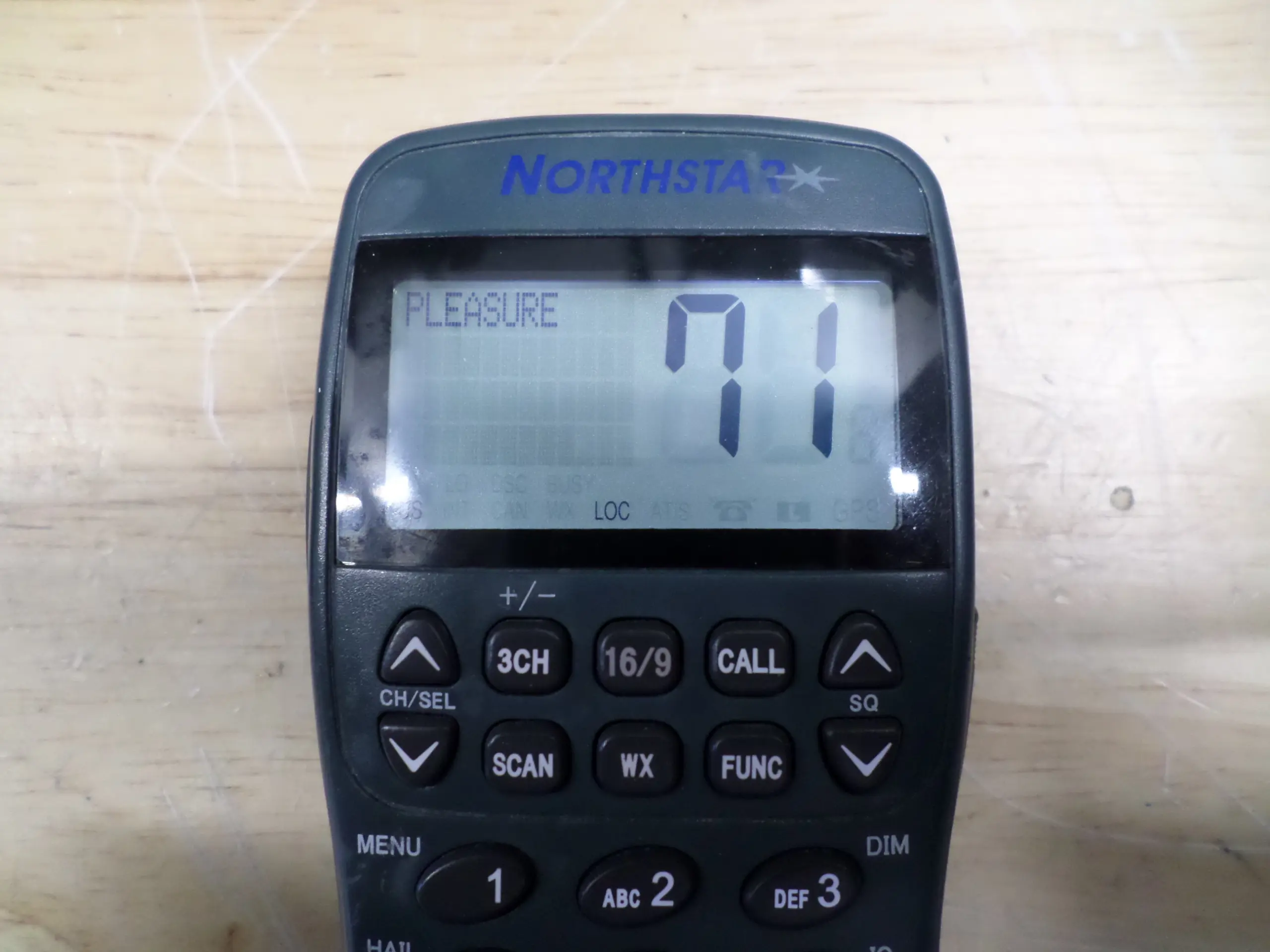 Northstar NS100US Control Handset for VHF Transceiver with Rebuilt ...