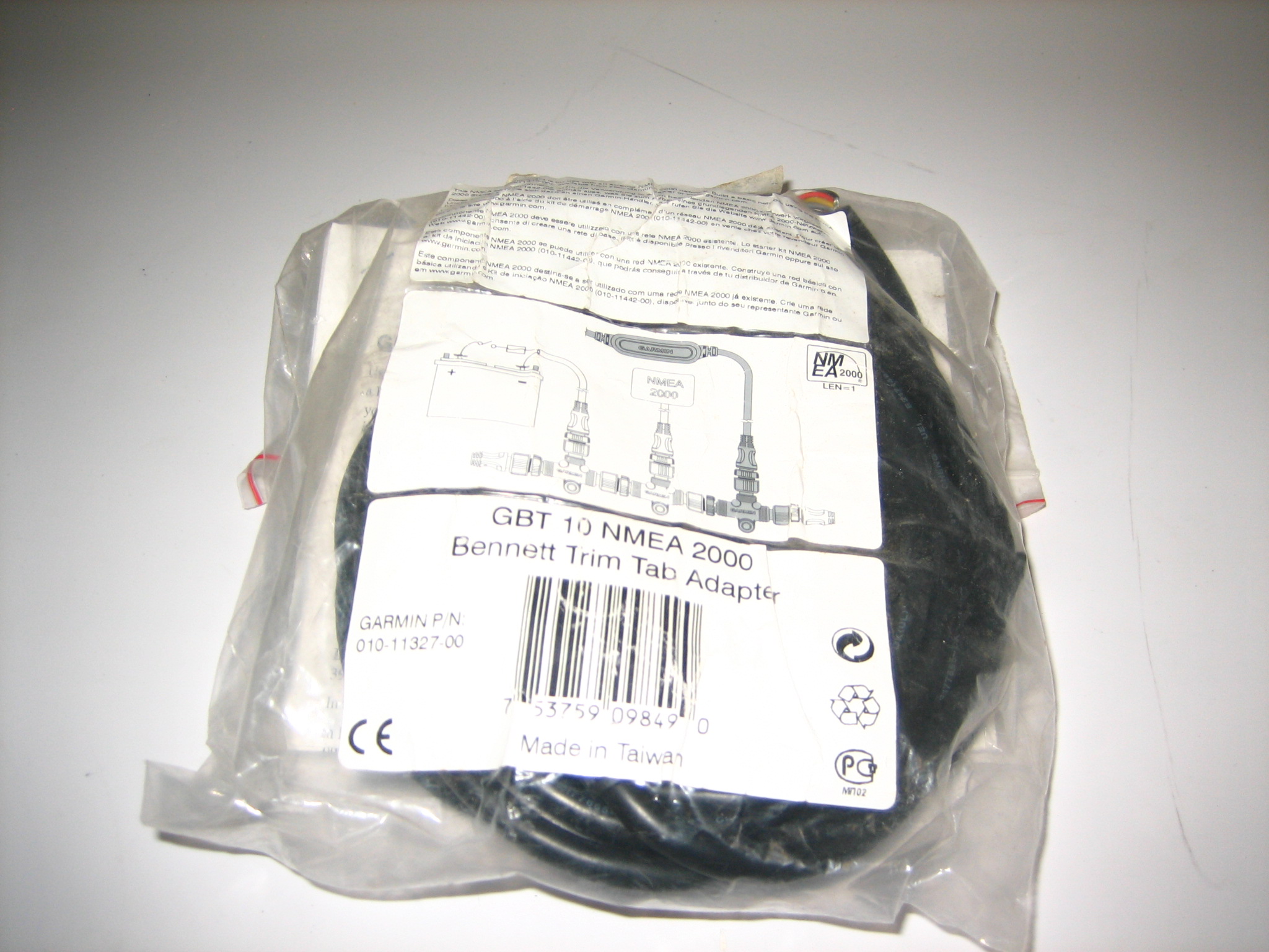 Garmin Bennett Trim Tab Adapter - 010-11327-00 - NEW - Max Marine ...