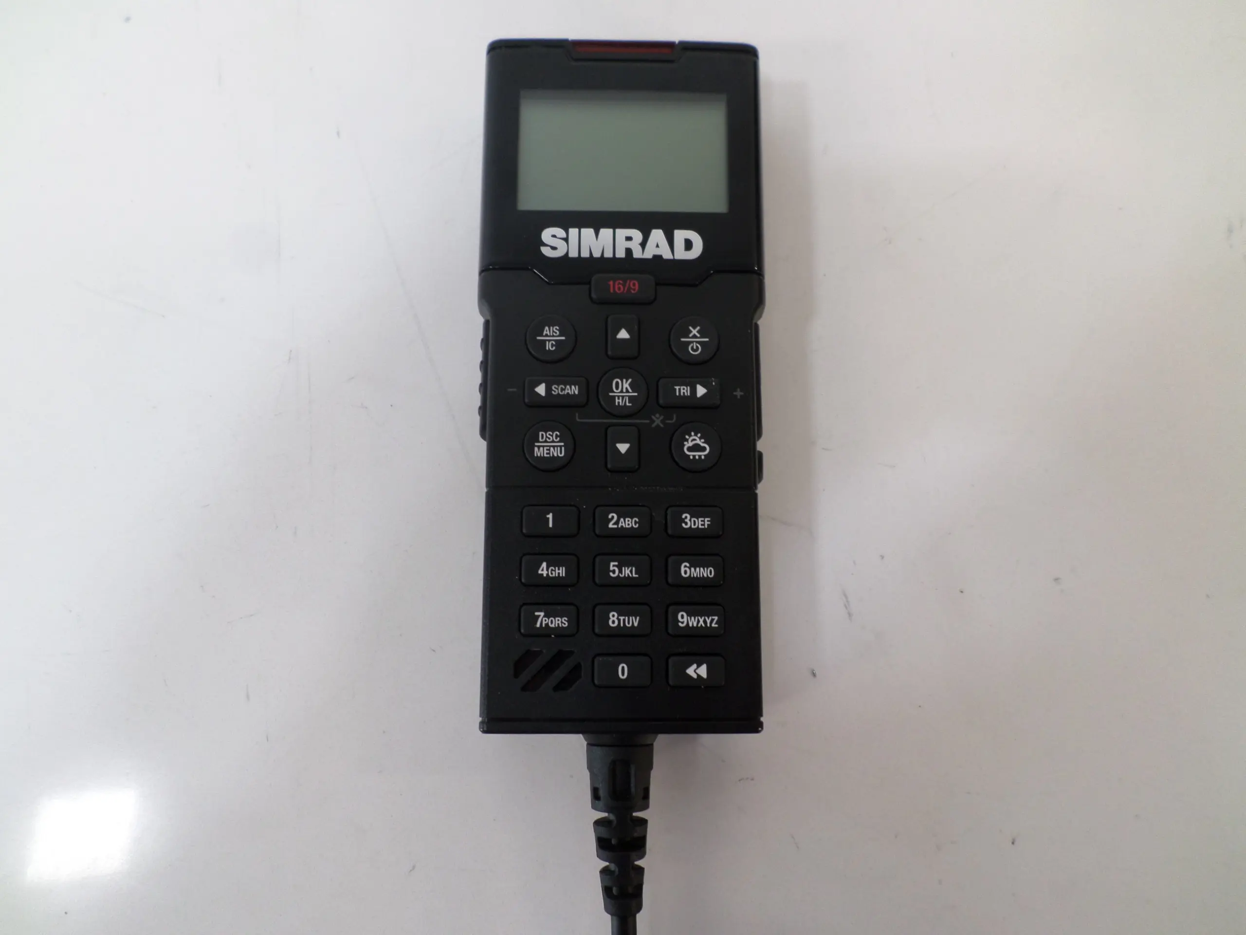 Simrad HS100 Handset with Cradle for RS100 and B&G V100 Black Box VHF ...