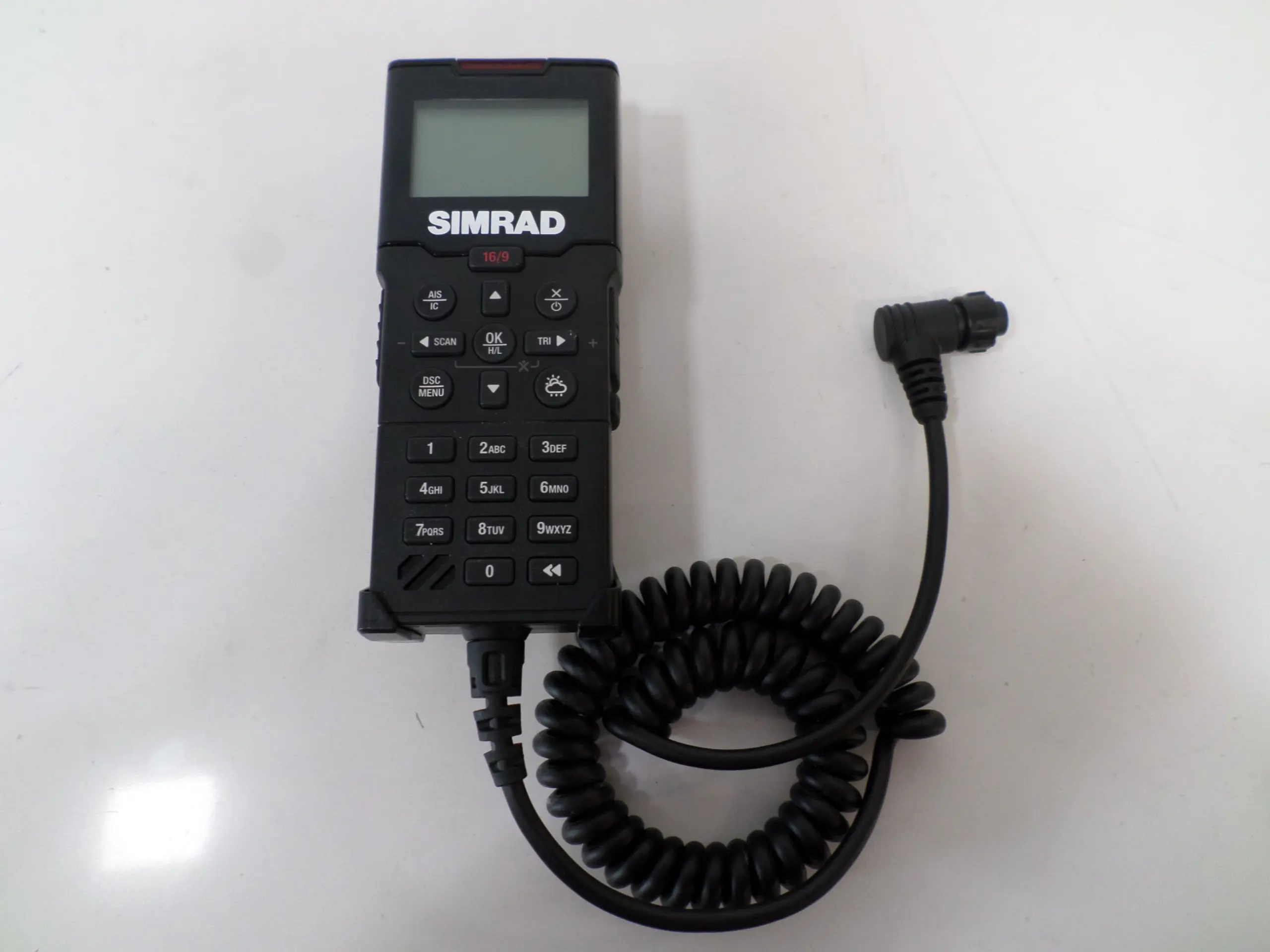Simrad HS100 Handset with Cradle for RS100 and B&G V100 Black Box VHF ...