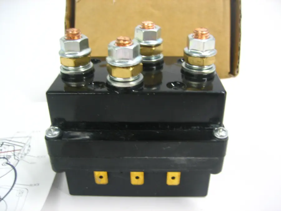 New 12V 500A Winch Solenoid Contactor Relay - ZJSF-41x-12v - NEW - Max ...