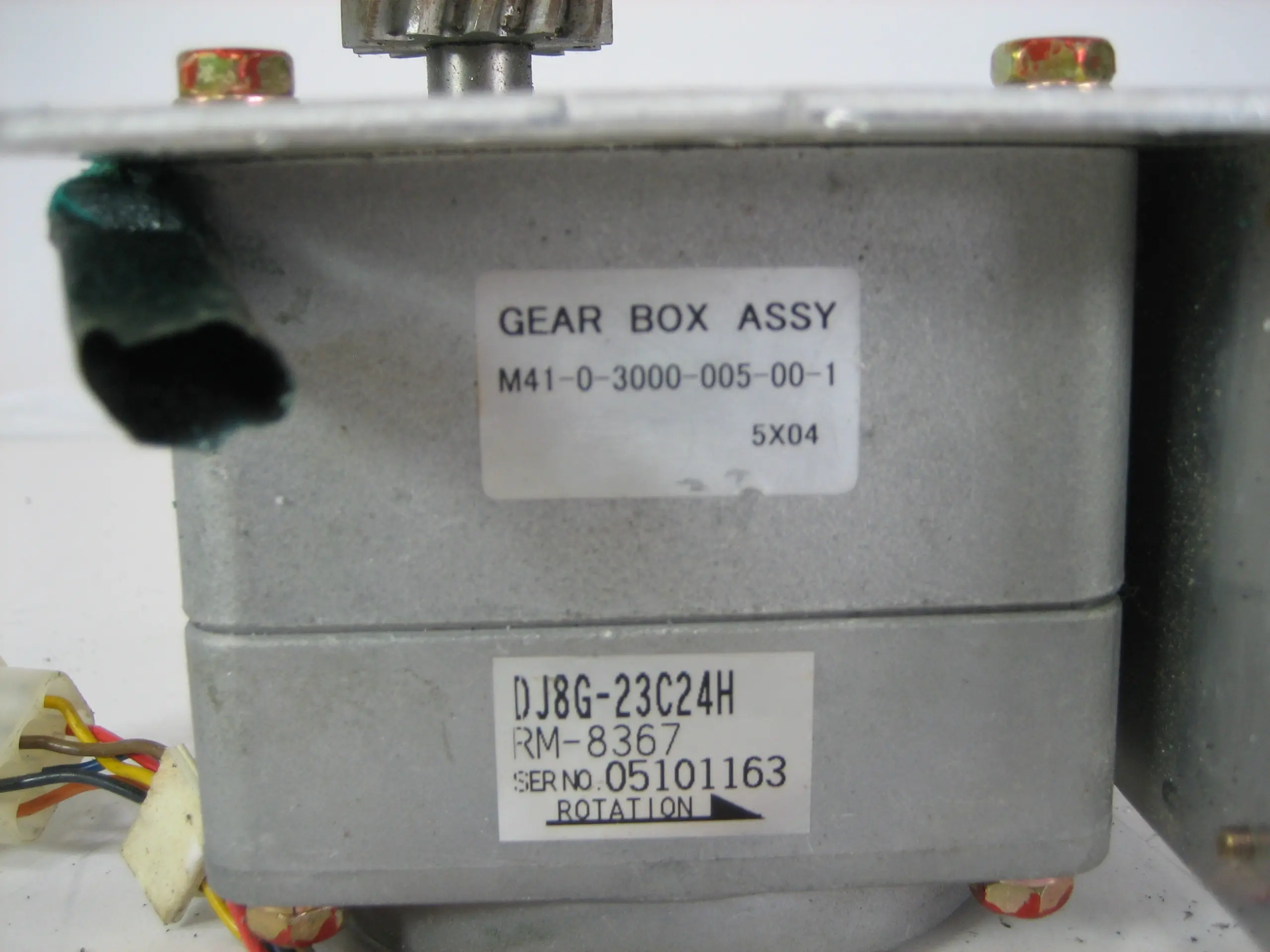 Furuno Radar Motor - RM-8367 DRG-938-002 - RSB0072-060 / RSB0072-061 ...