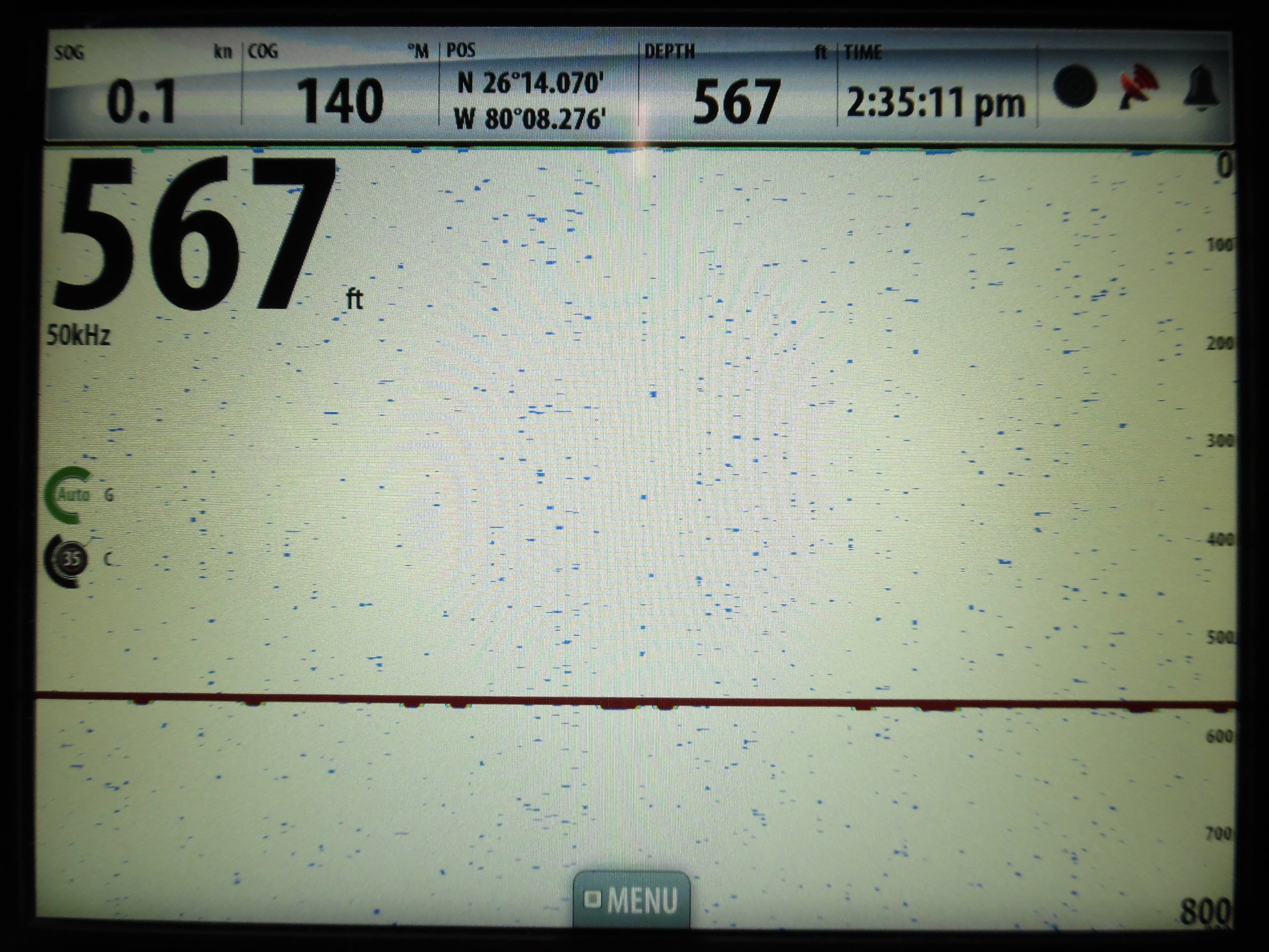 Simrad BSM-1 Sounder Module W/Cables -Tested Good- Max Marine Electronics