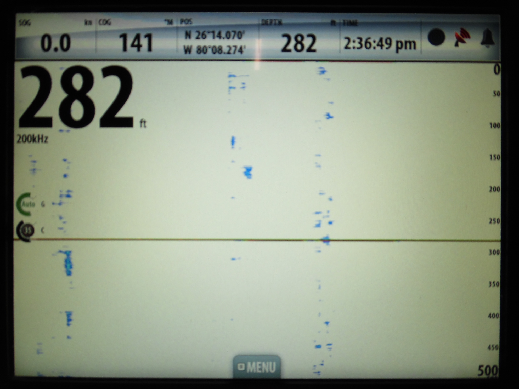 Simrad BSM-1 Sounder Module W/Cables -Tested Good- Max Marine Electronics