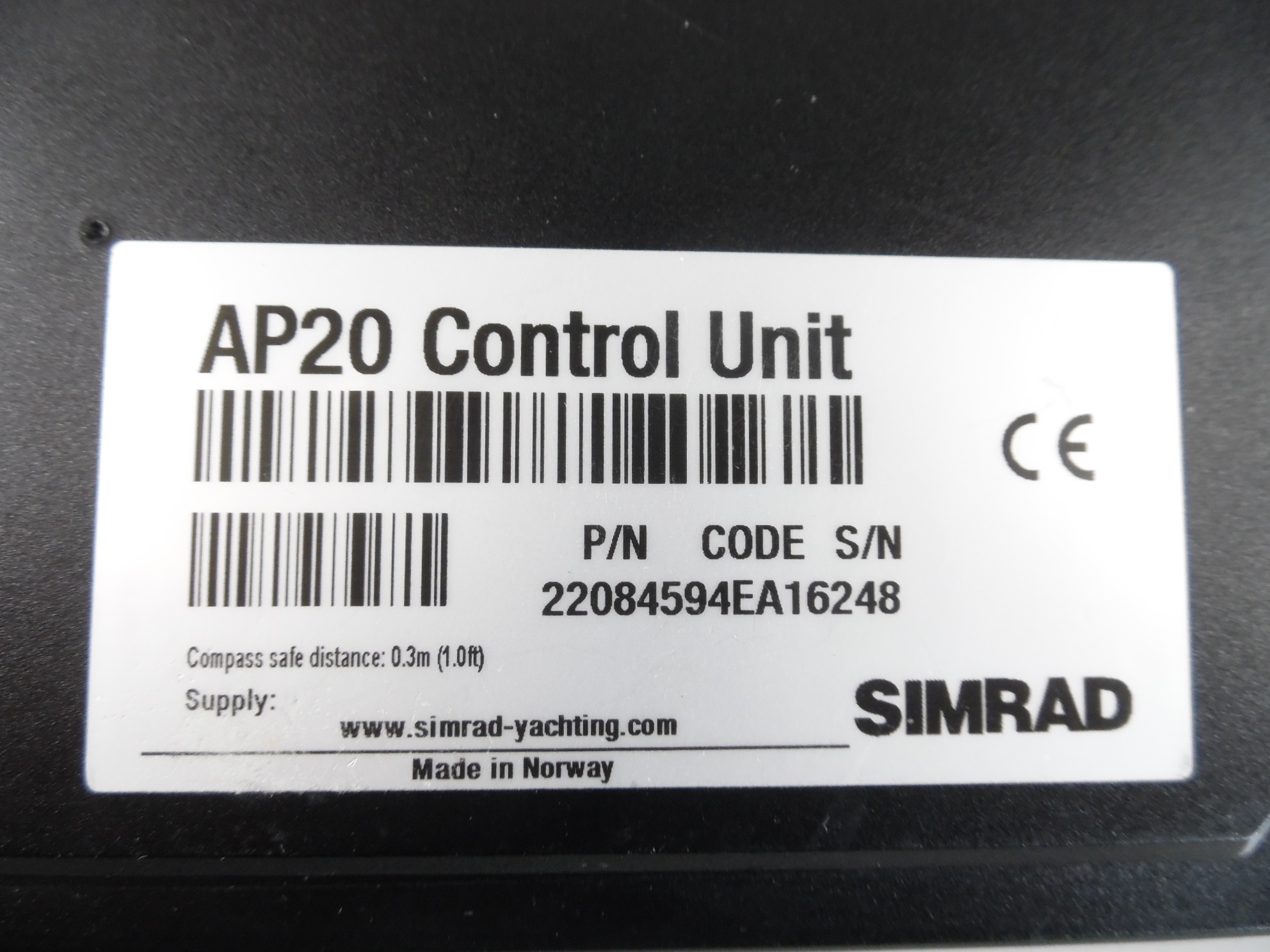 Simrad AP20 Autopilot Control Head 22084594 MME Refurb - Max Marine Electronics
