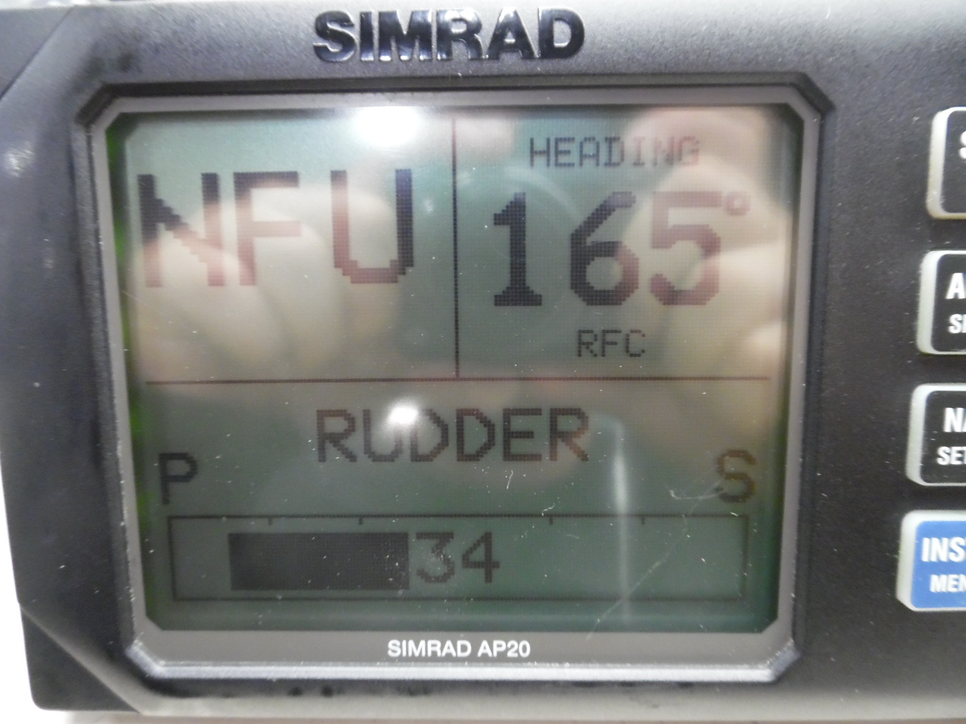 Simrad AP20 Autopilot Control Head 22084594 MME Refurb - Max Marine ...