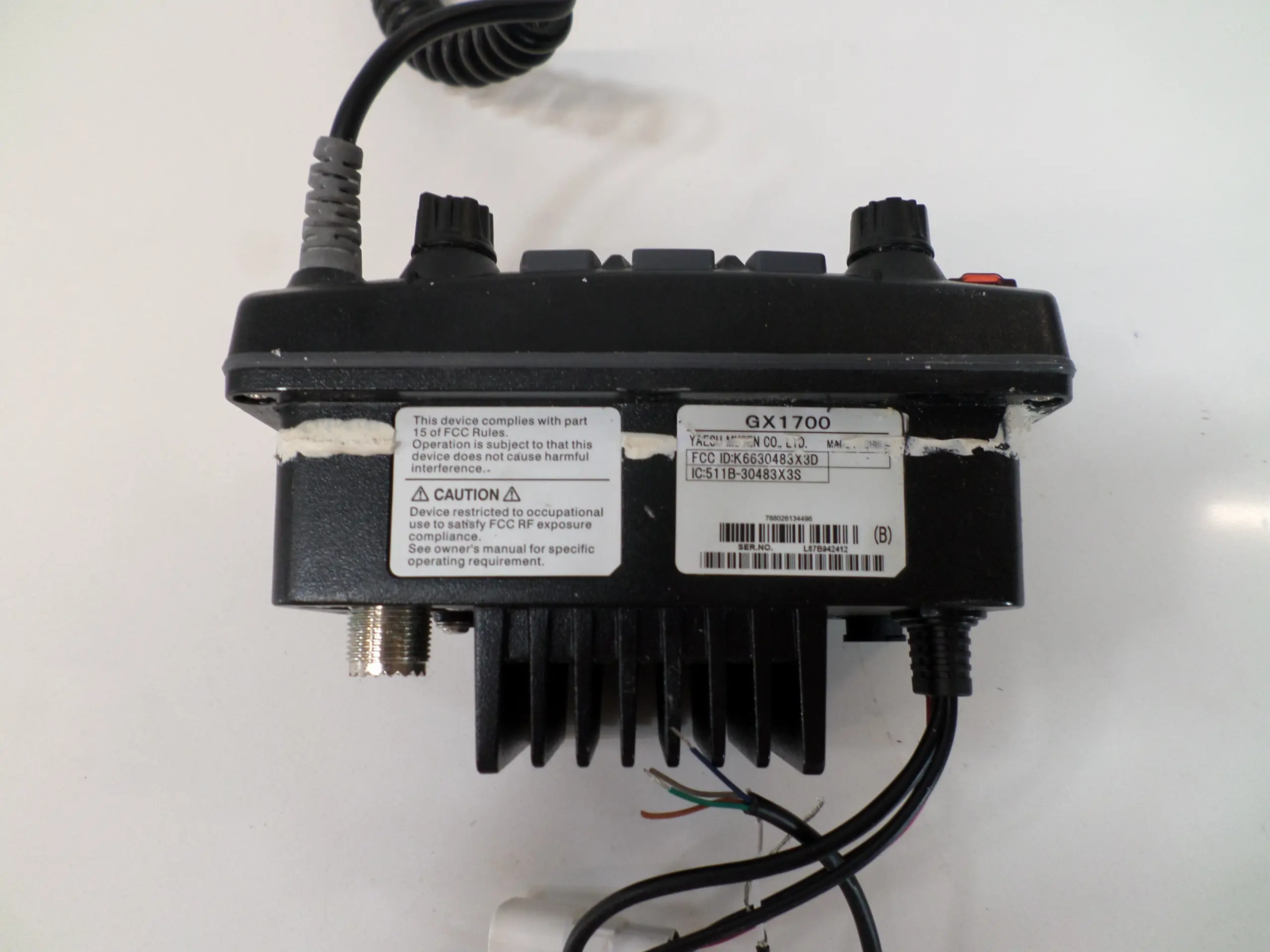 Standard Horizon Explorer GX1700 Marine VHF Radio with Built in GPS ...