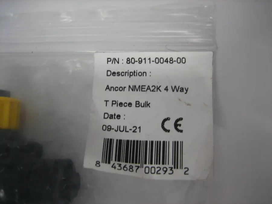 Ancor 80-911-0048-00 NMEA2000 4 Way T-Connector - NEW - Max Marine ...