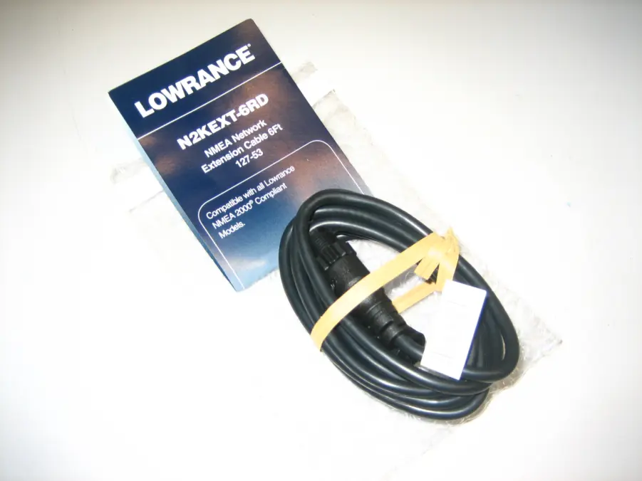 Lowrance N2KEXT-6RD NMEA2000 Drop Backbone Cable - NEW - 032-22509-02 ...