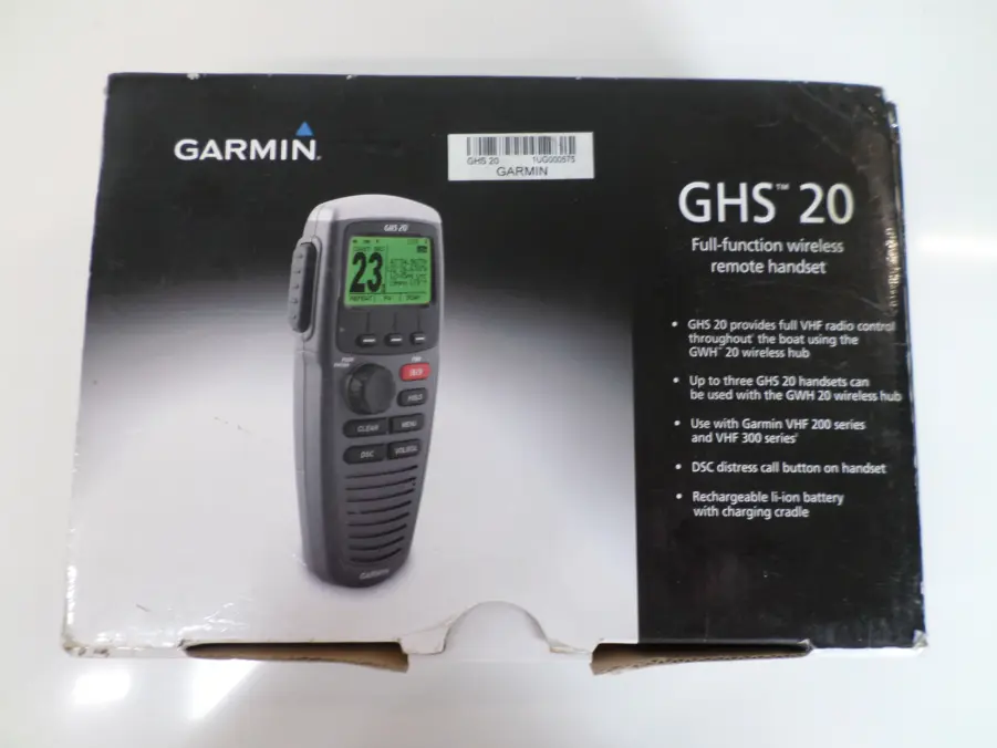 Garmin GHS20 Wireless Handset with Base Station for VHF200 and VHF300 ...
