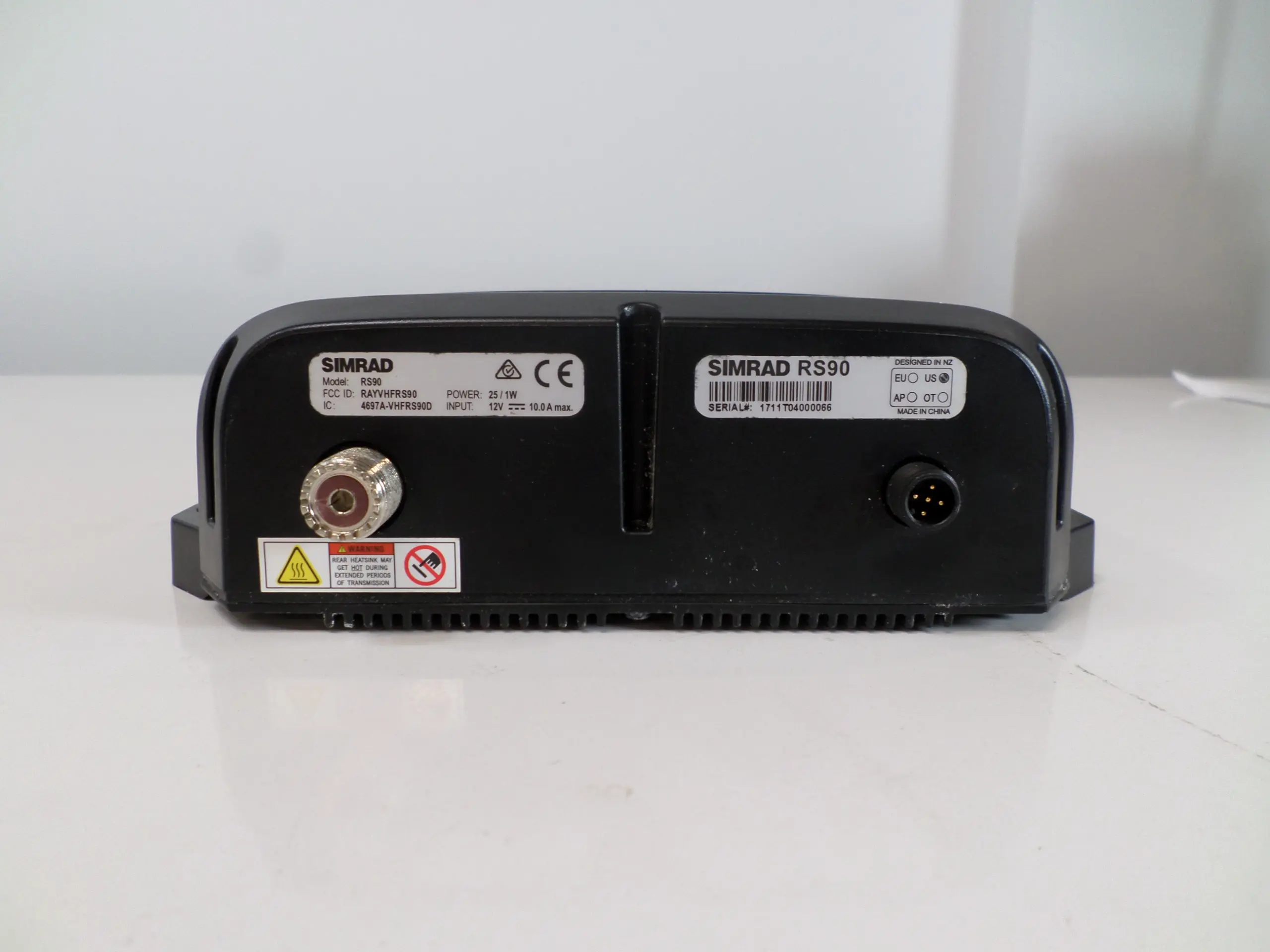 Simrad RS90 Black Box Marine VHF with AIS Receiver - Fully Tested ...