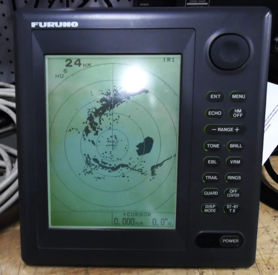 Furuno FMD-811 Remote Radar Display 8″ RDP-114 Monochrome MME ...